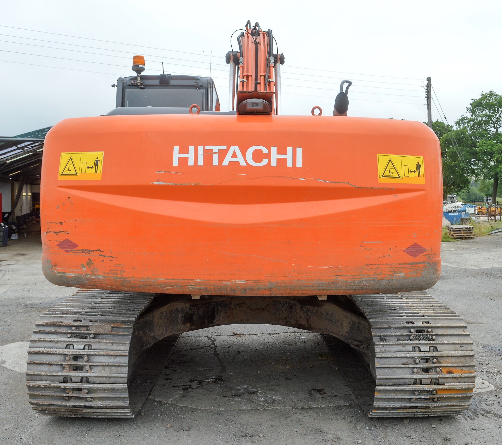 Hitachi Zaxis 210LC 21 tonne steel tracked excavator Year: 2008 S/N ...