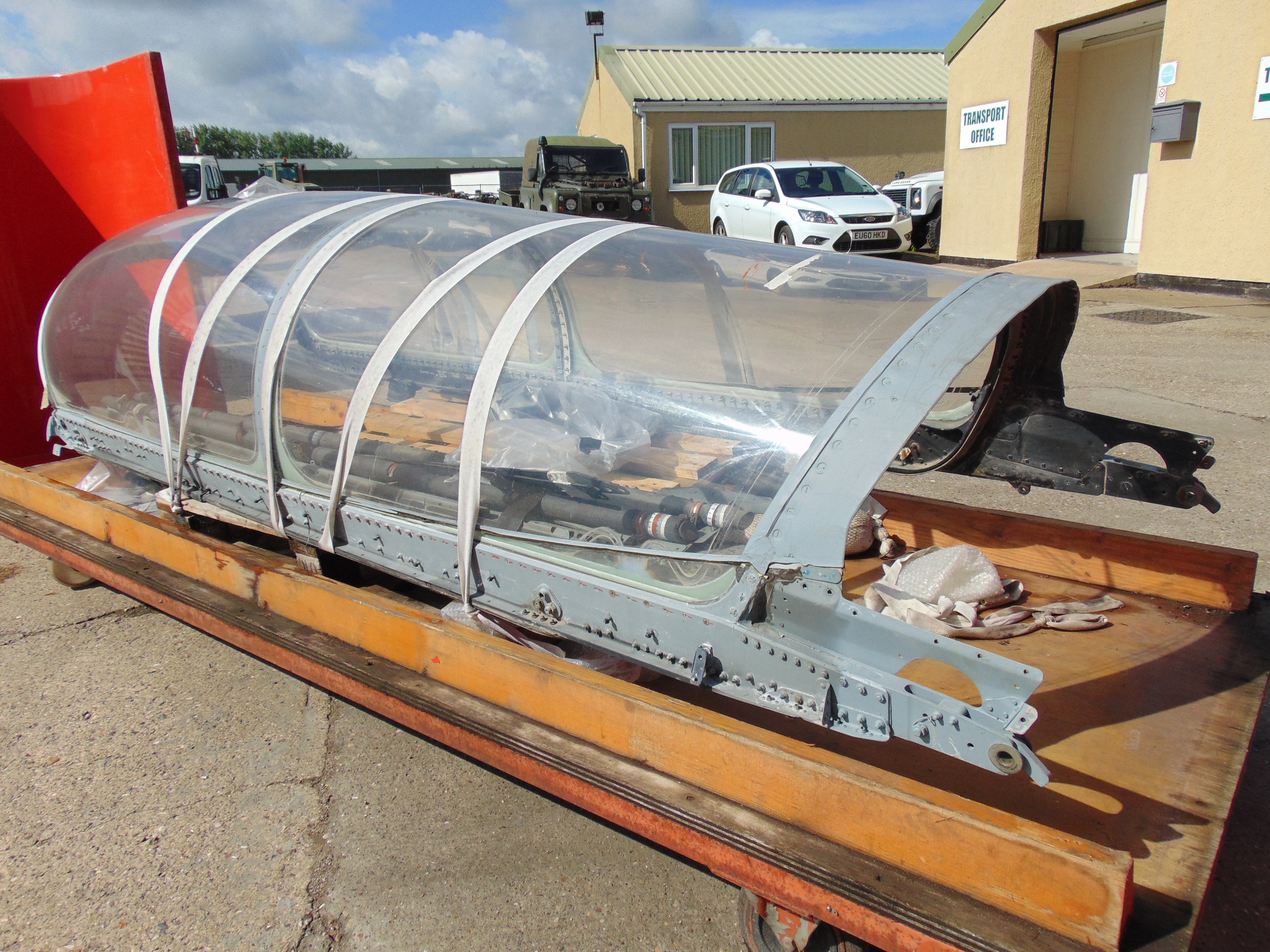 You are bidding on a Tornado Fighter Jet Aircraft Canopy. This Tornado ...