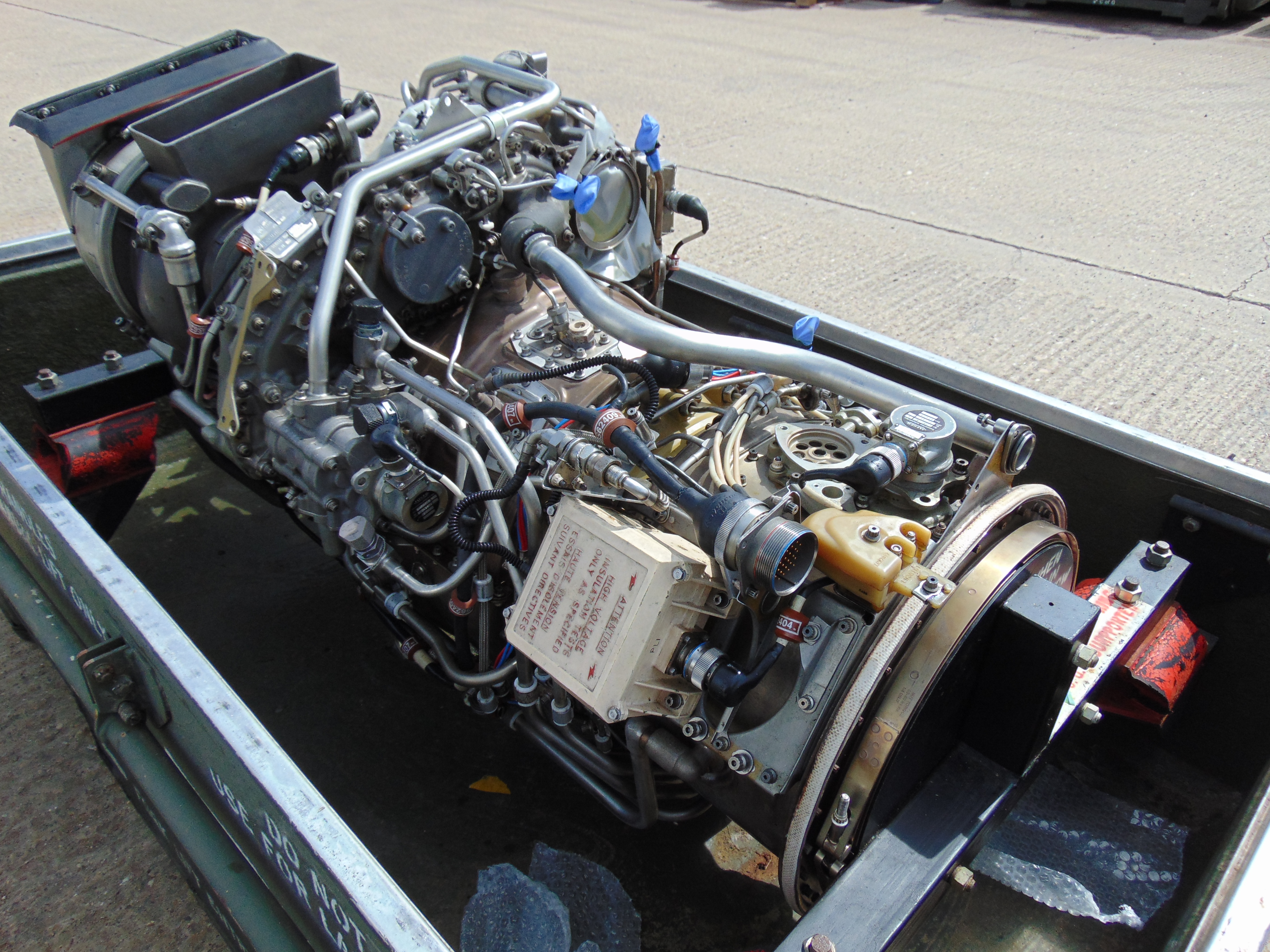 You are bidding on a Rolls Royce Gem Jet Engine complete with ...