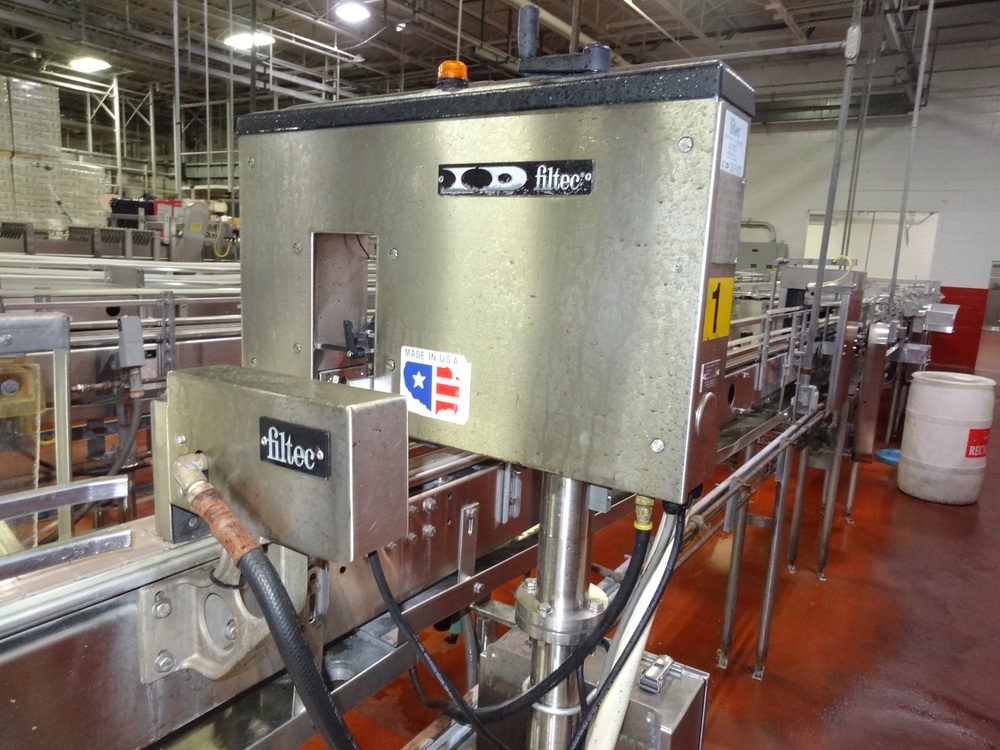 Filtec Model FT-50 Gamma-Based Level Inspector, Includes Ram Rejector ...