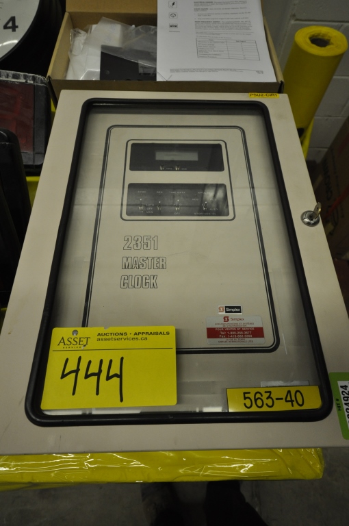 Simplex 2351 Master Clock Controller
