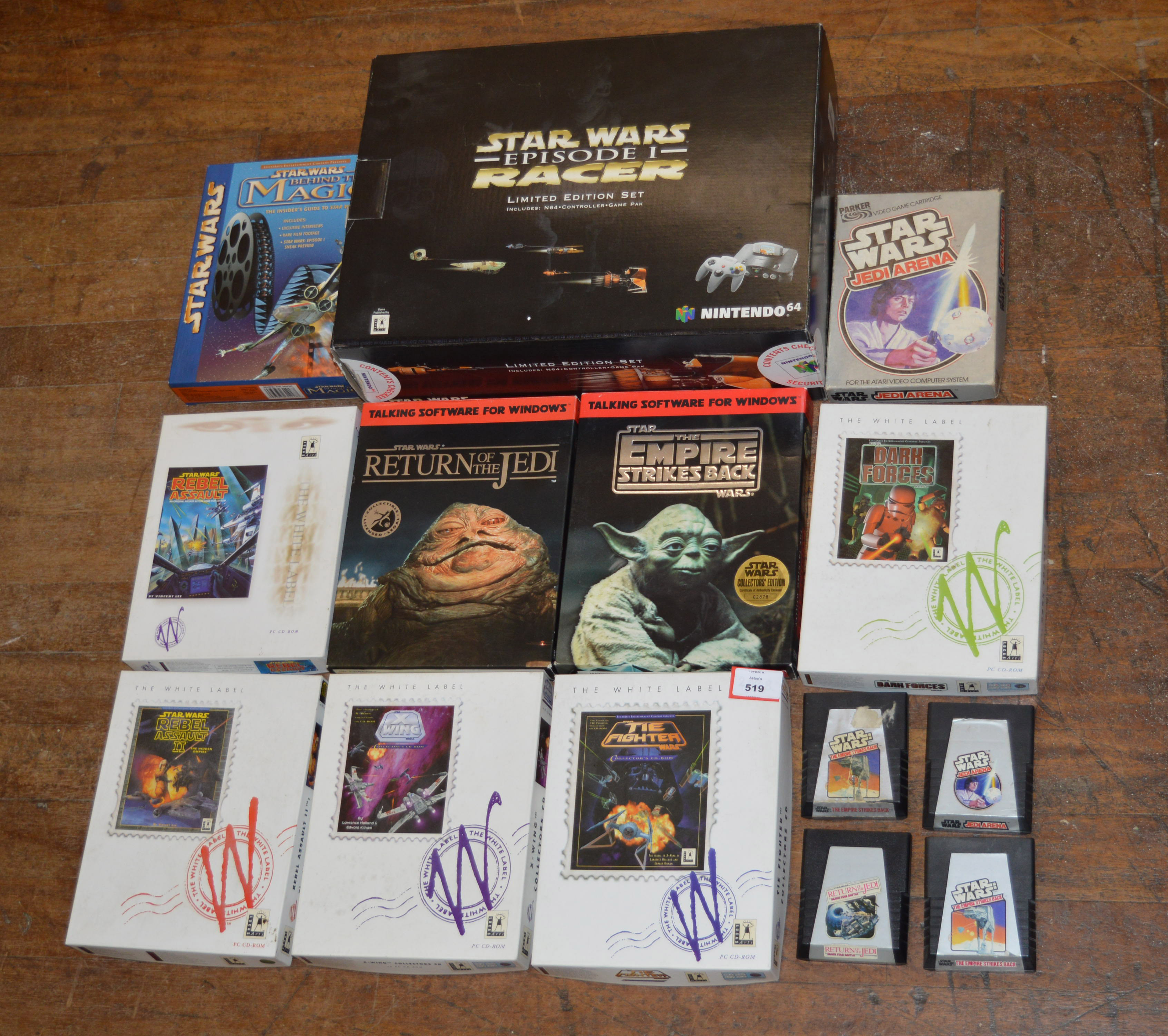 Nintendo 64 Star Wars Episode I Limited Edition Set, boxed. Together ...