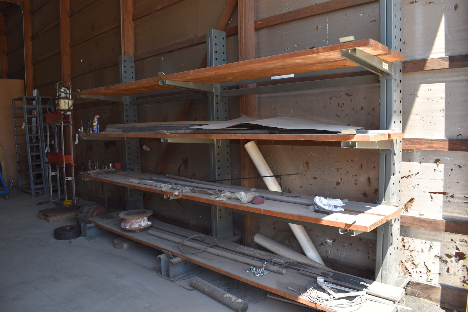 Jarke Single Sided Cantilever Rack, 11 ft. 4 in. Long x 8 ft. High, 24 ...