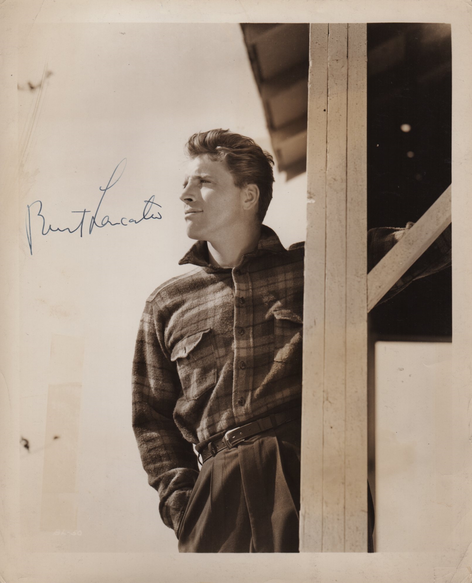 LANCASTER BURT: (1913-1994) American Actor, Academy Award winner ...