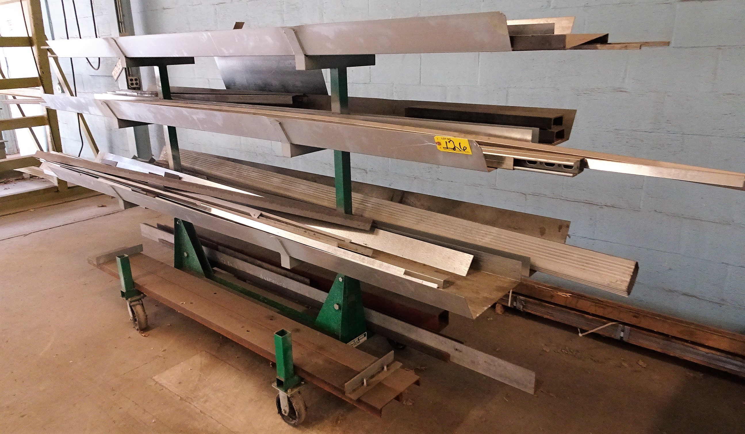 Greenlee Conduit Pipe Rack with Casters, Mdl. 668, with Associated ...