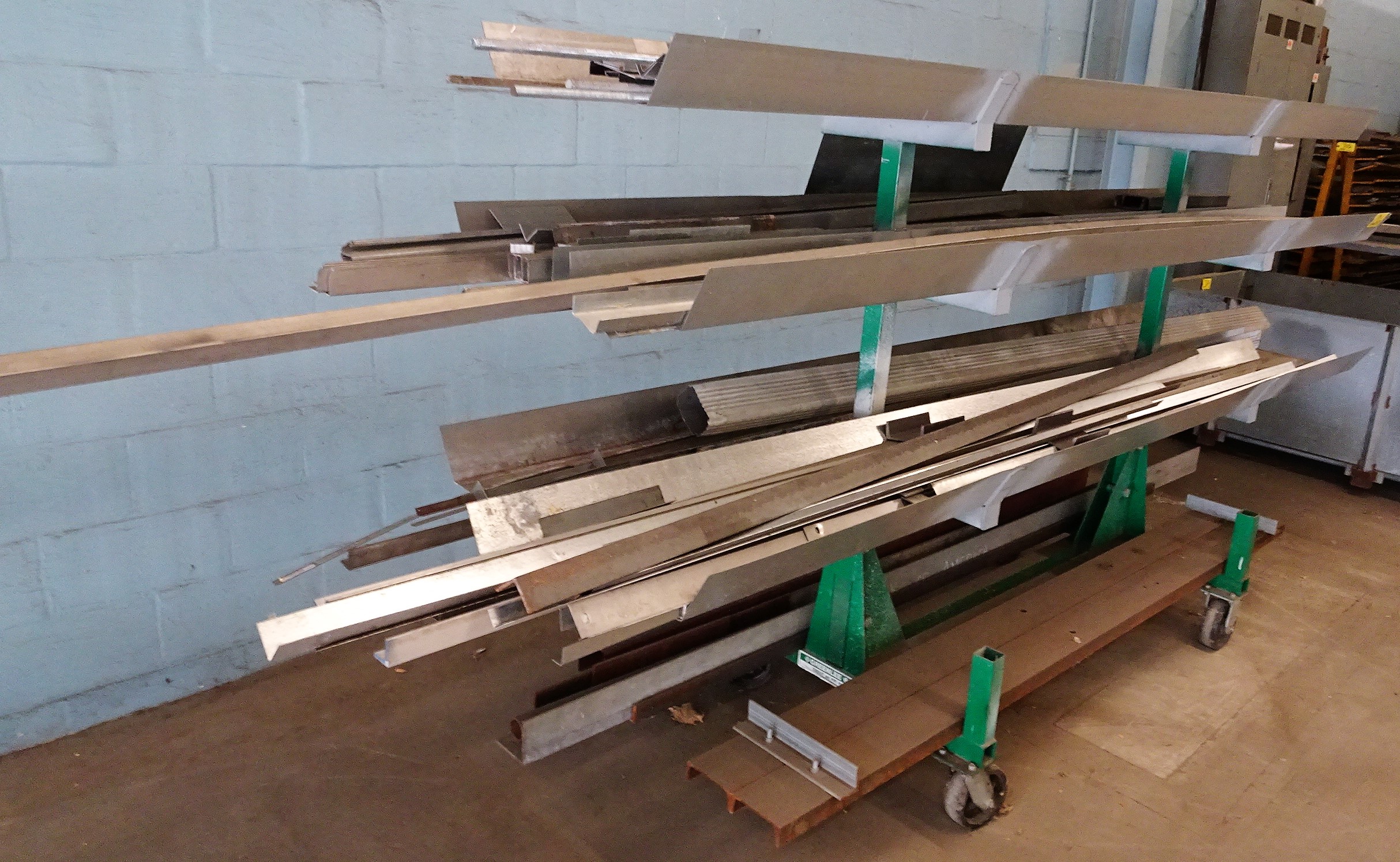 Greenlee Conduit Pipe Rack with Casters, Mdl. 668, with Associated ...