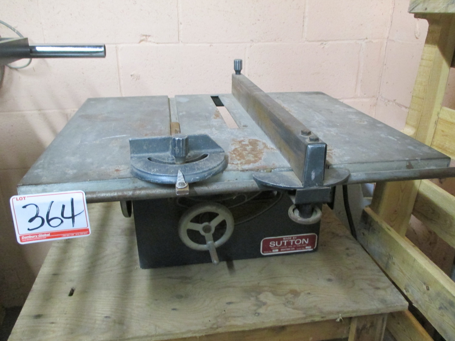 SUTTON MOD 50 TABLE SAW
