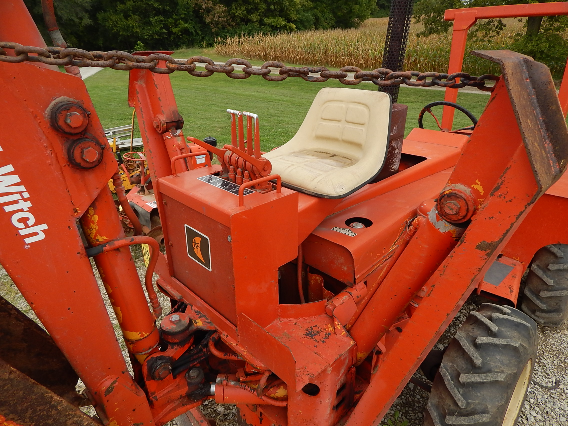 Ditch Witch R65 4 x 4 Trencher w/ 7 ft Depth, 308 Hours, Backhoe ...