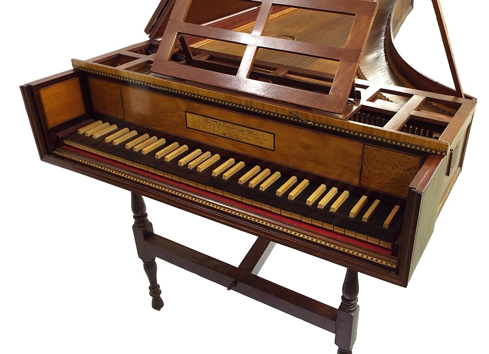Single-manual harpsichord loosely based on an instrument by Thomas ...