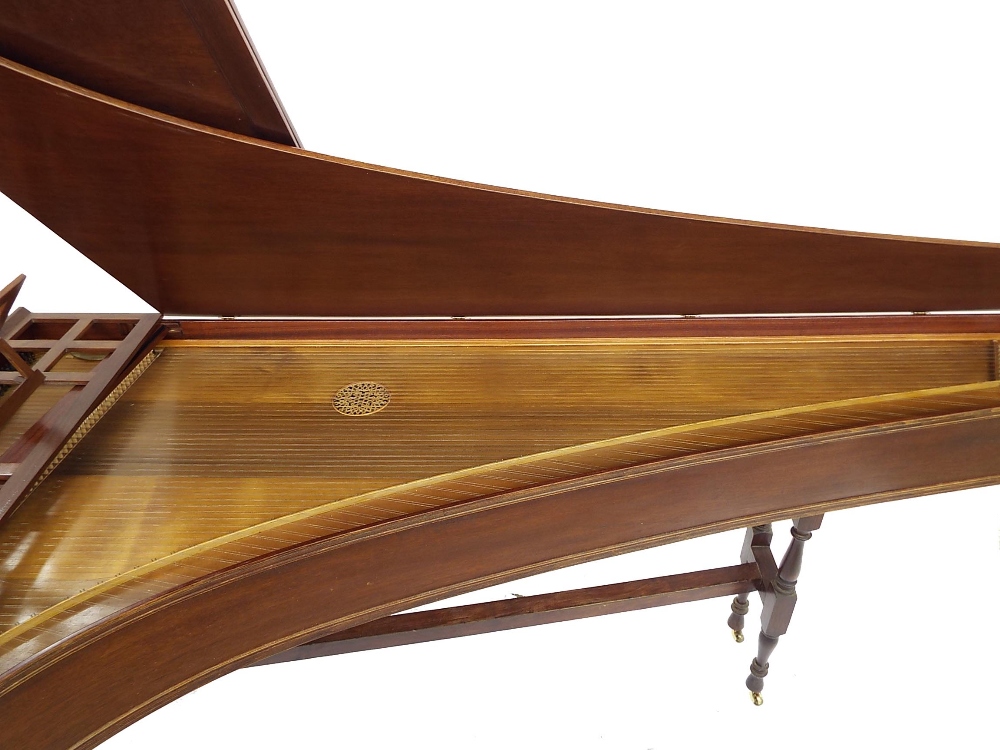 Single-manual harpsichord loosely based on an instrument by Thomas ...