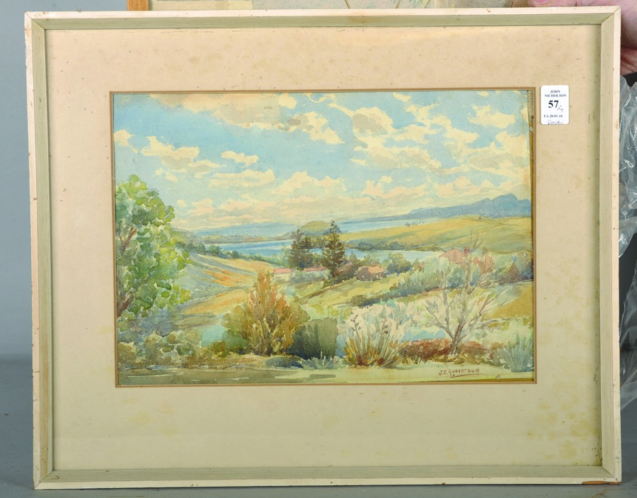 J... C... Robertson (20th Century) British. An Extensive River ...