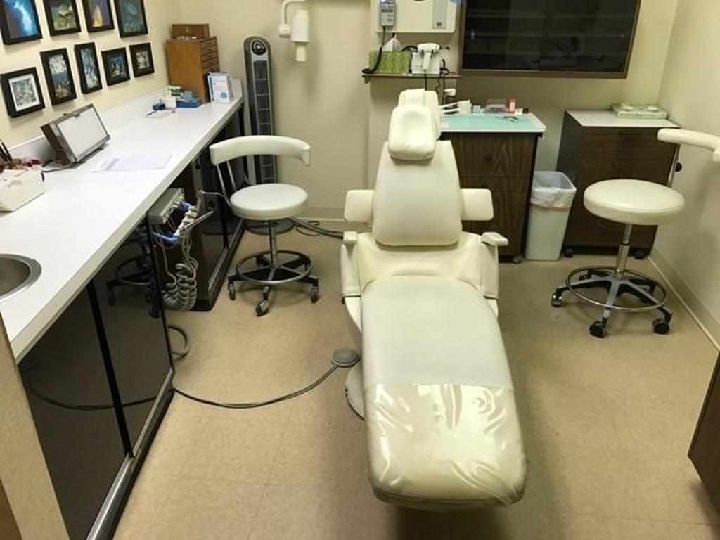 Dental office. Room 1. Dental EZ chair mod. PL-200. A Dec hygienist ...