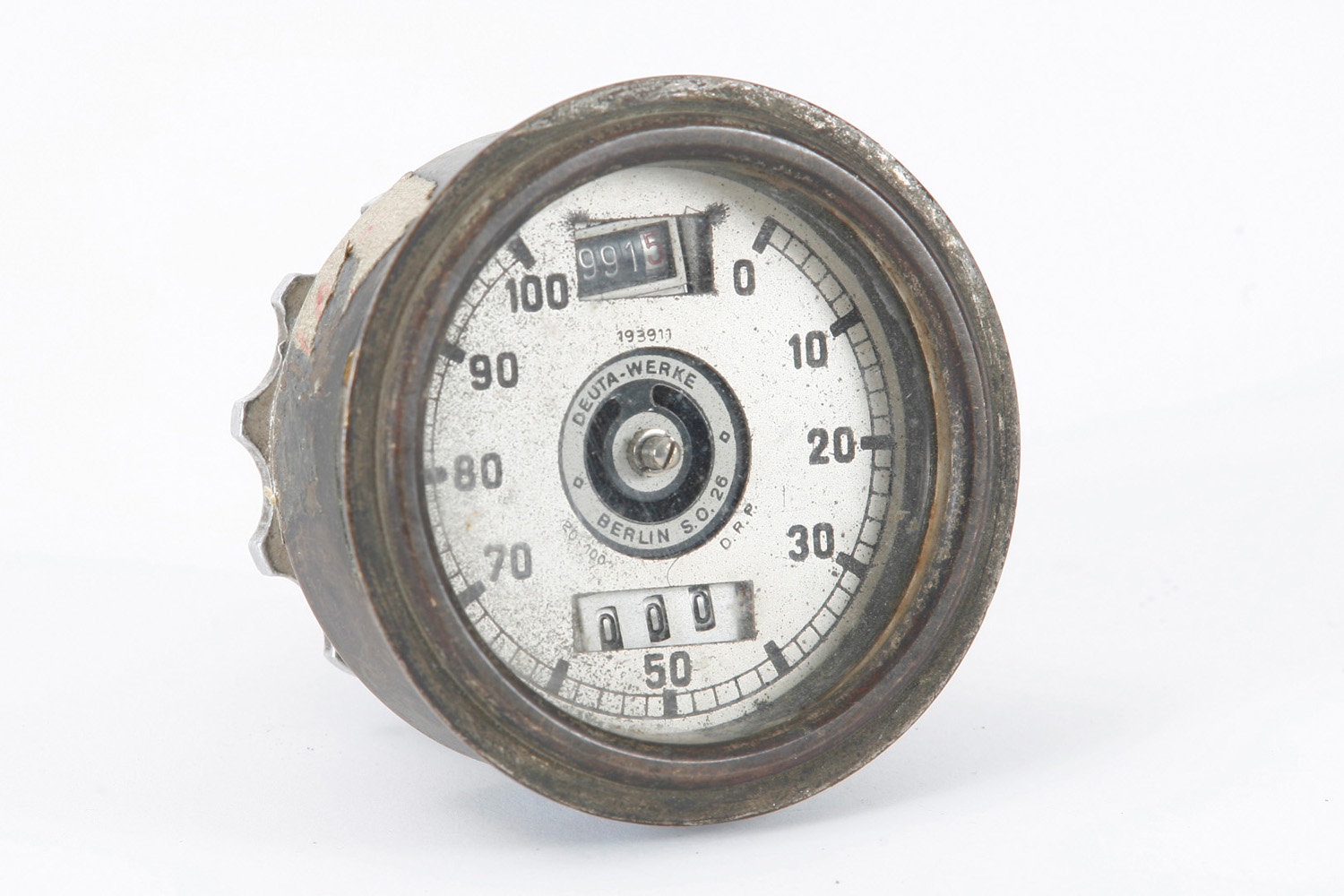 Tachometer 100 km/h Deuta Werke Berlin, S.O.26, 20-100 D.R.P., Nr ...