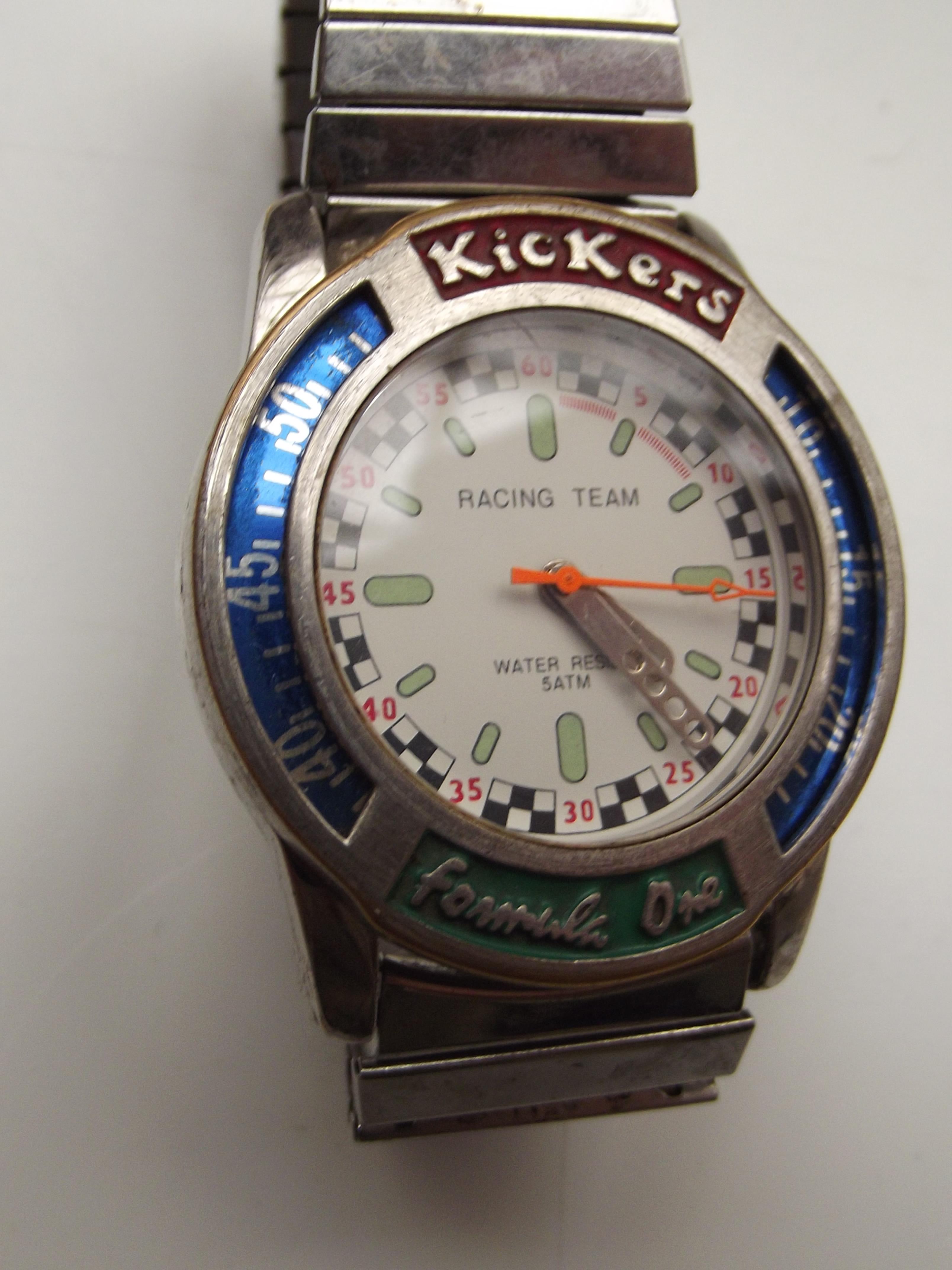 Kickers racing team wristwatch