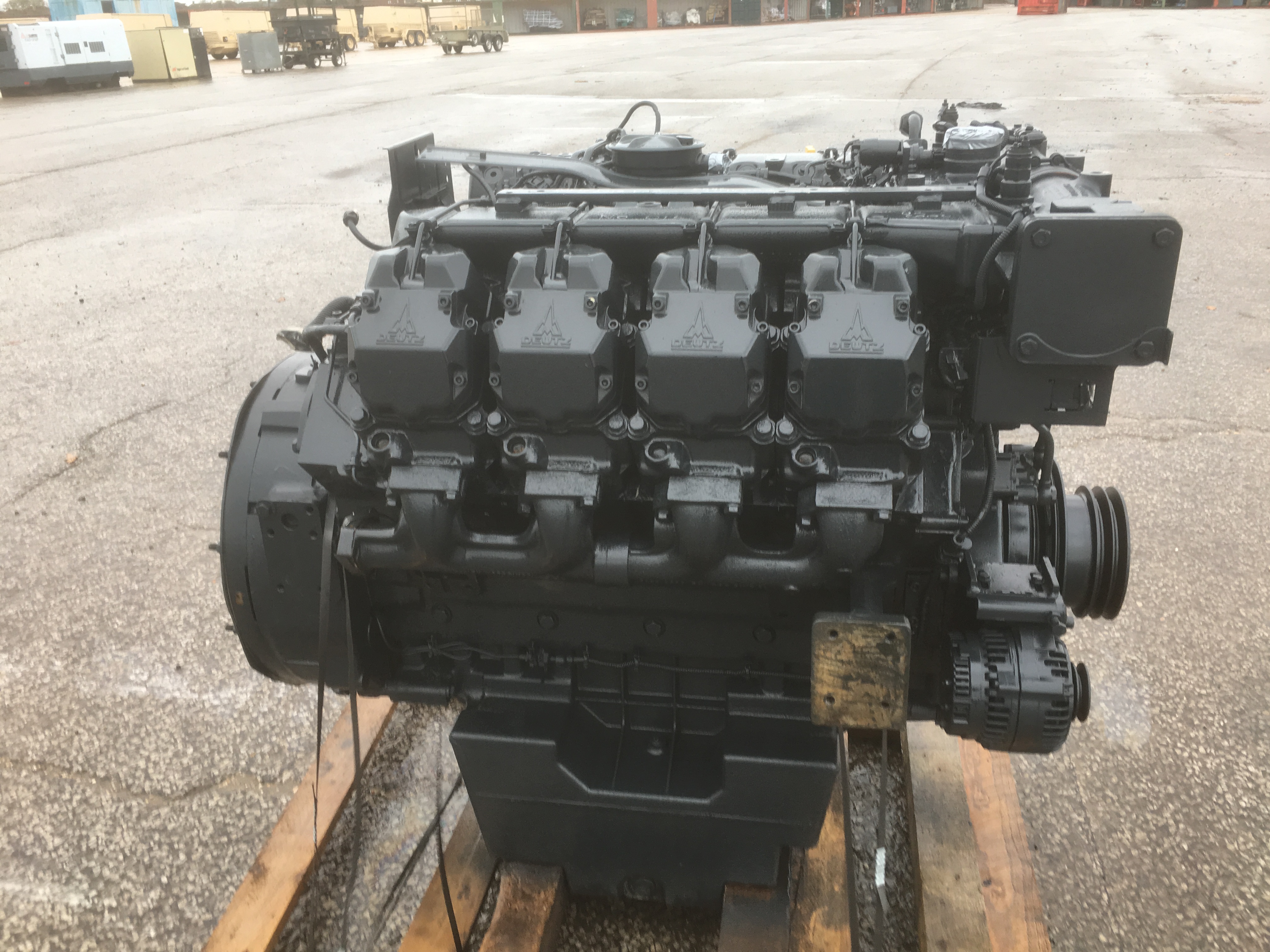 A Deutz Model TCD 2015 V08 V8 Diesel Engine; 400kW Output; Unused.