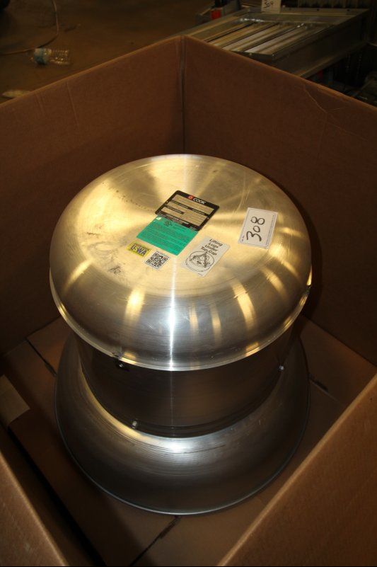 LOREN COOK MODEL 120 ACE 12C3B ROOF TOP VENT FAN, 115V 1PH