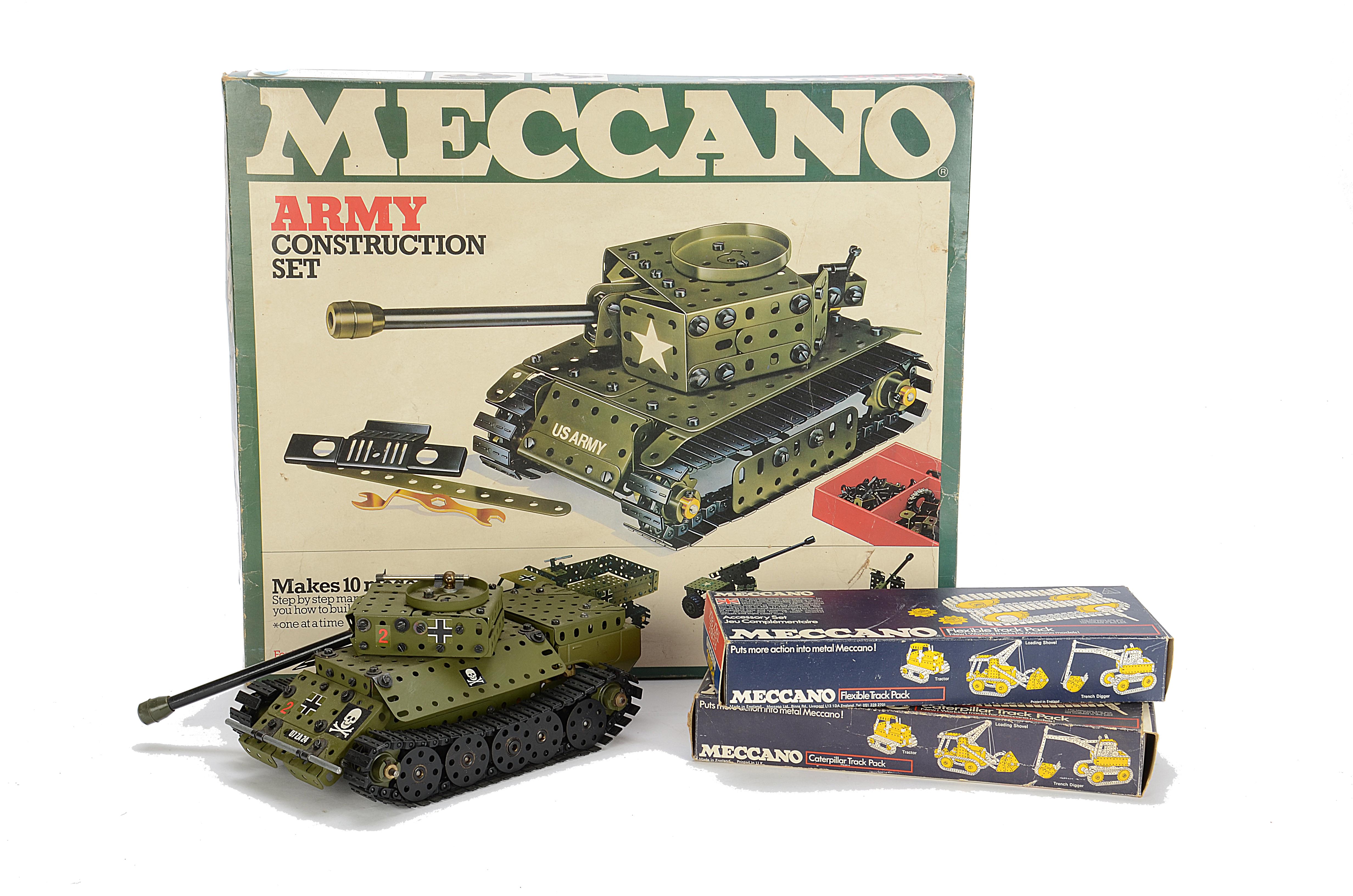 Meccano Army Sets, Army Construction Set and Army Multikit Sets, in ...