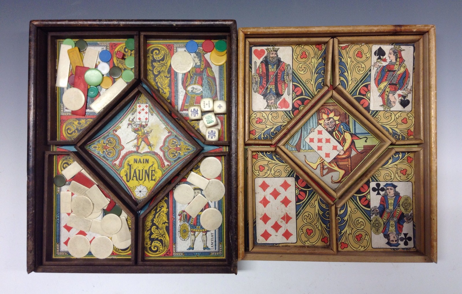 Le Jeu Du Nain Jaune (Game of the Yellow Dwarf) card game that strikes ...