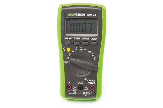 IDM73 digital multimeter, ISO-TECH 70 Series Compact Multimeters CAT ...