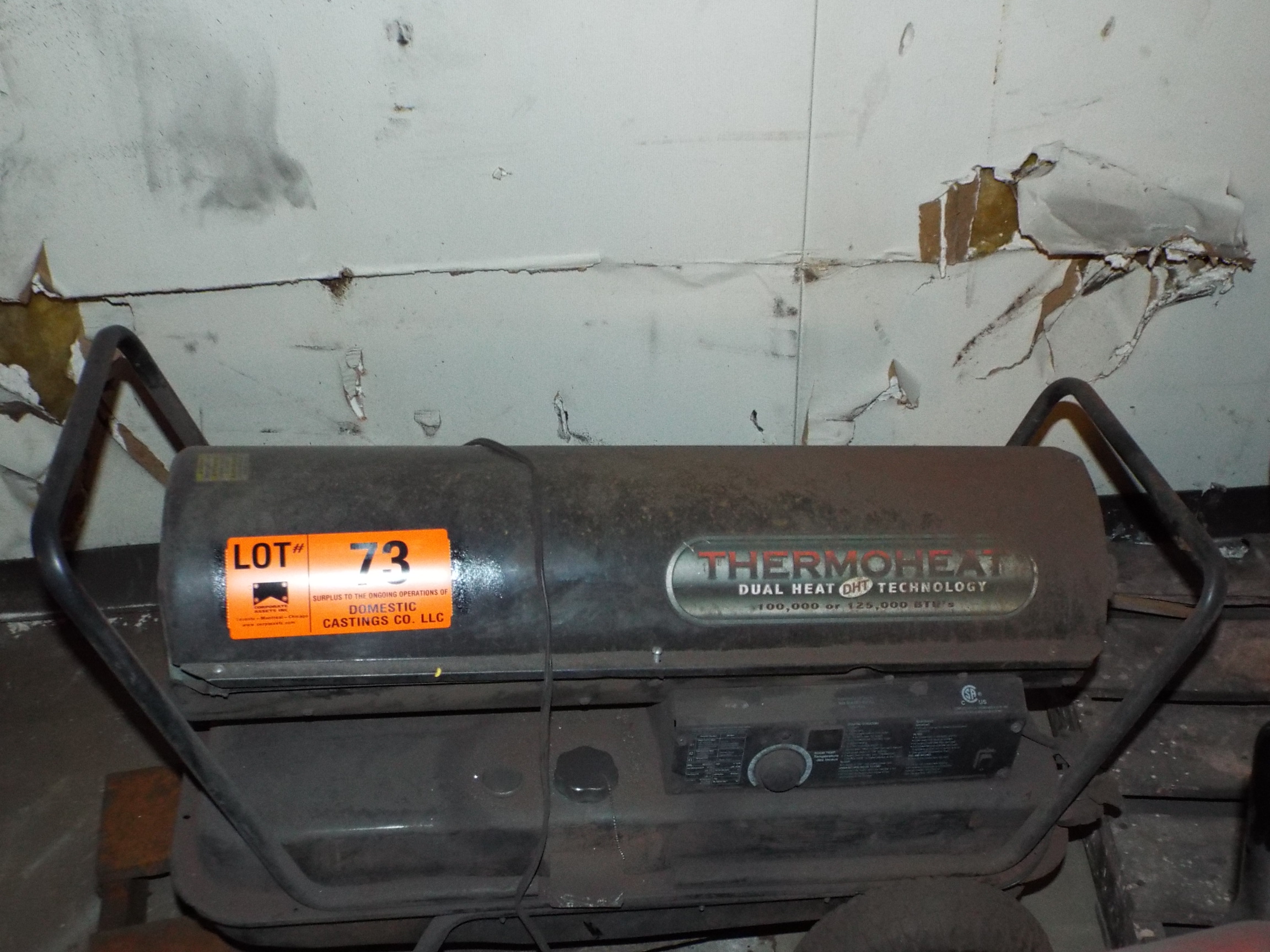 THERMOHEAT 125,000 BTU PORTABLE KEROSENE HEATER