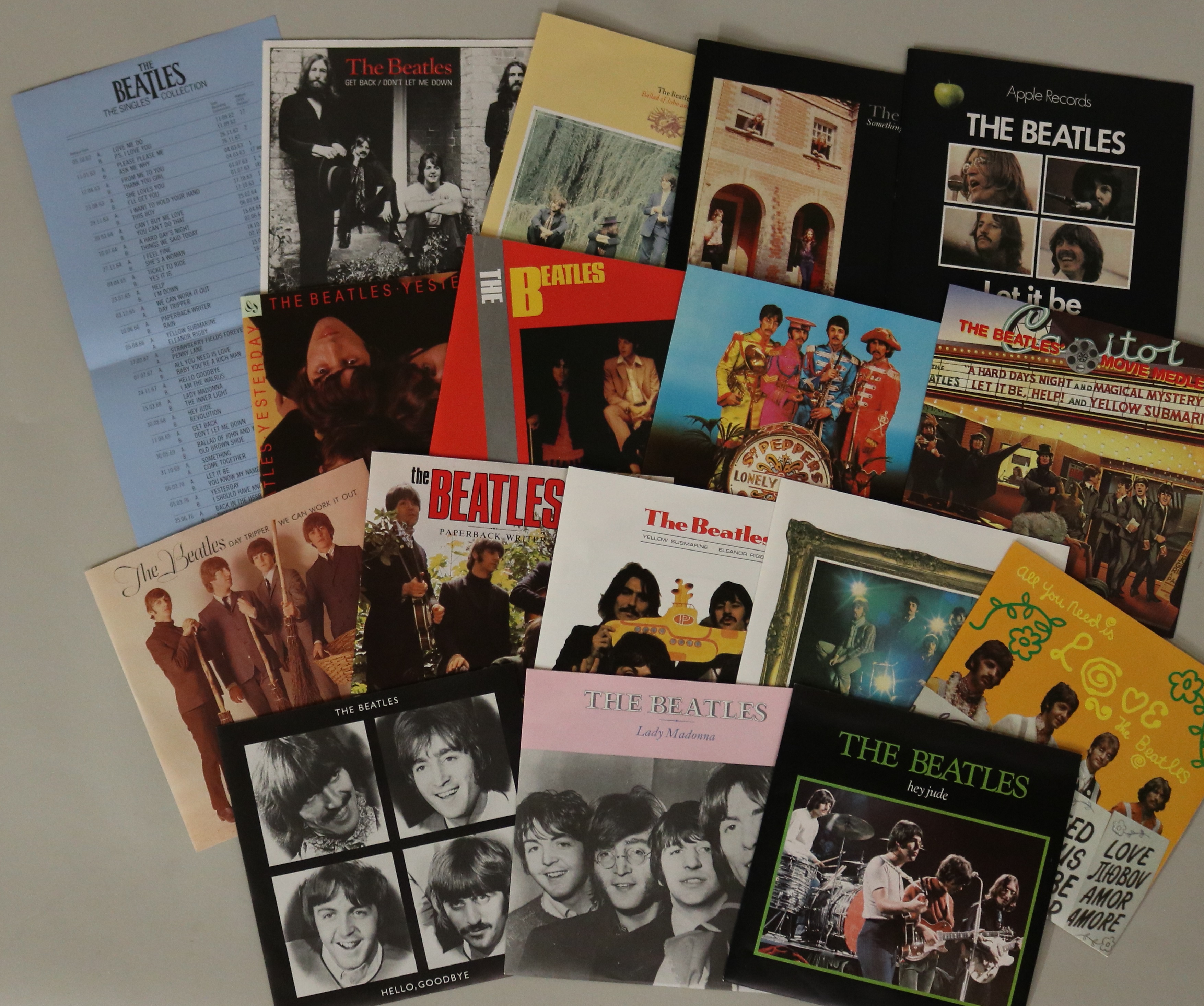 THE BEATLES SINGLES COLLECTION - 26 x7" limited edition box set from ...