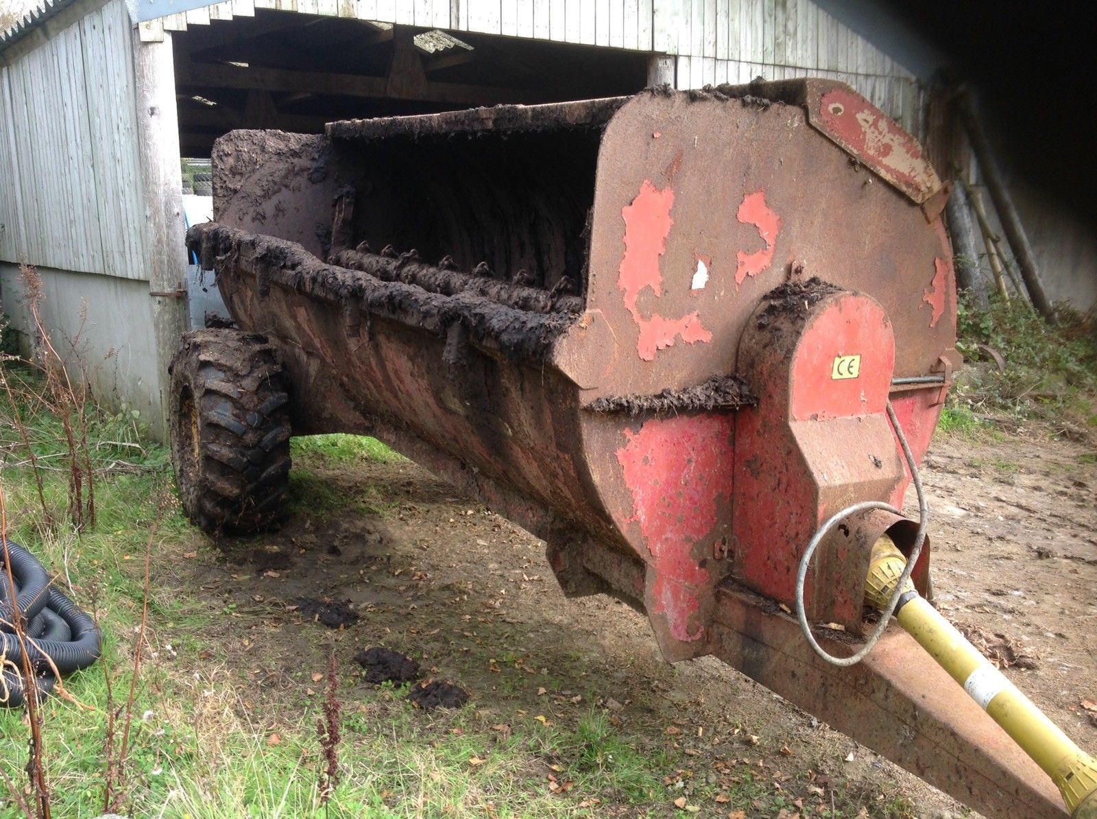 Marshall 105 Dung/Muck Spreader. Marshall 105 Dung Spreader. 10.5 Cubic ...