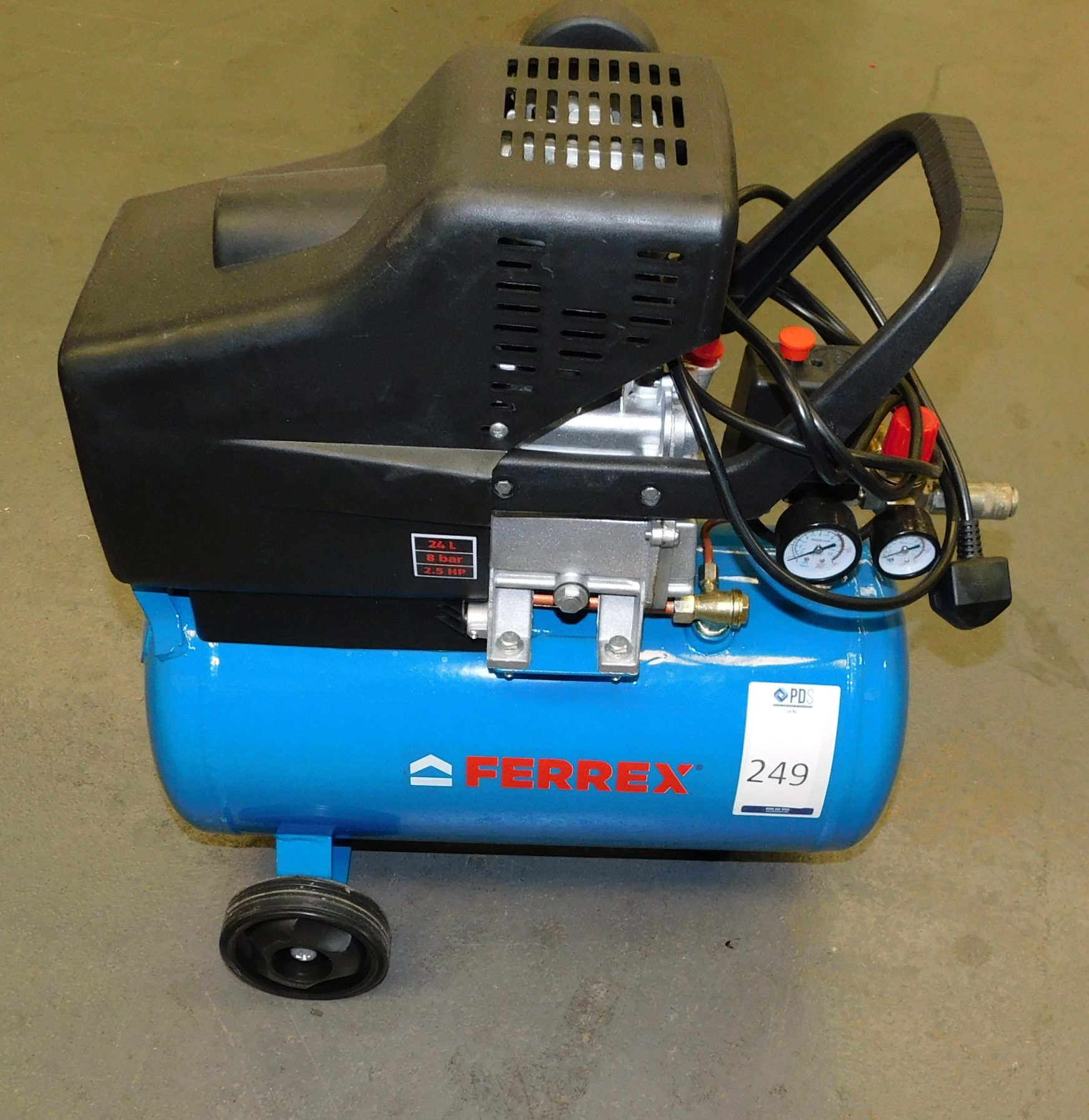 Ferrex Portable Compressor (Located Northampton – See General Notes for ...