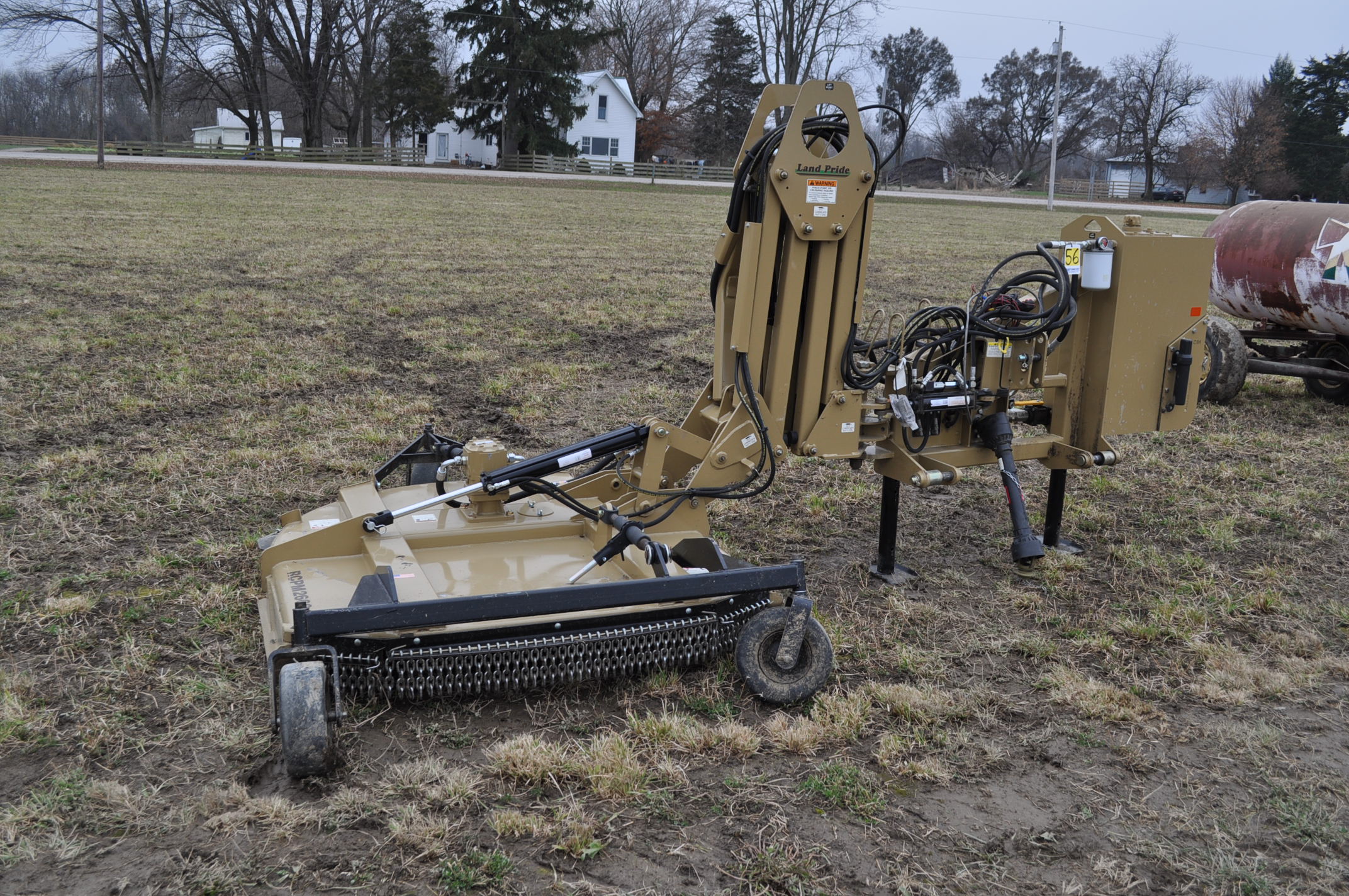 5’ Land Pride RCPM2660 ditch/bank rotary arm mower, 1000 pto, 3 pt