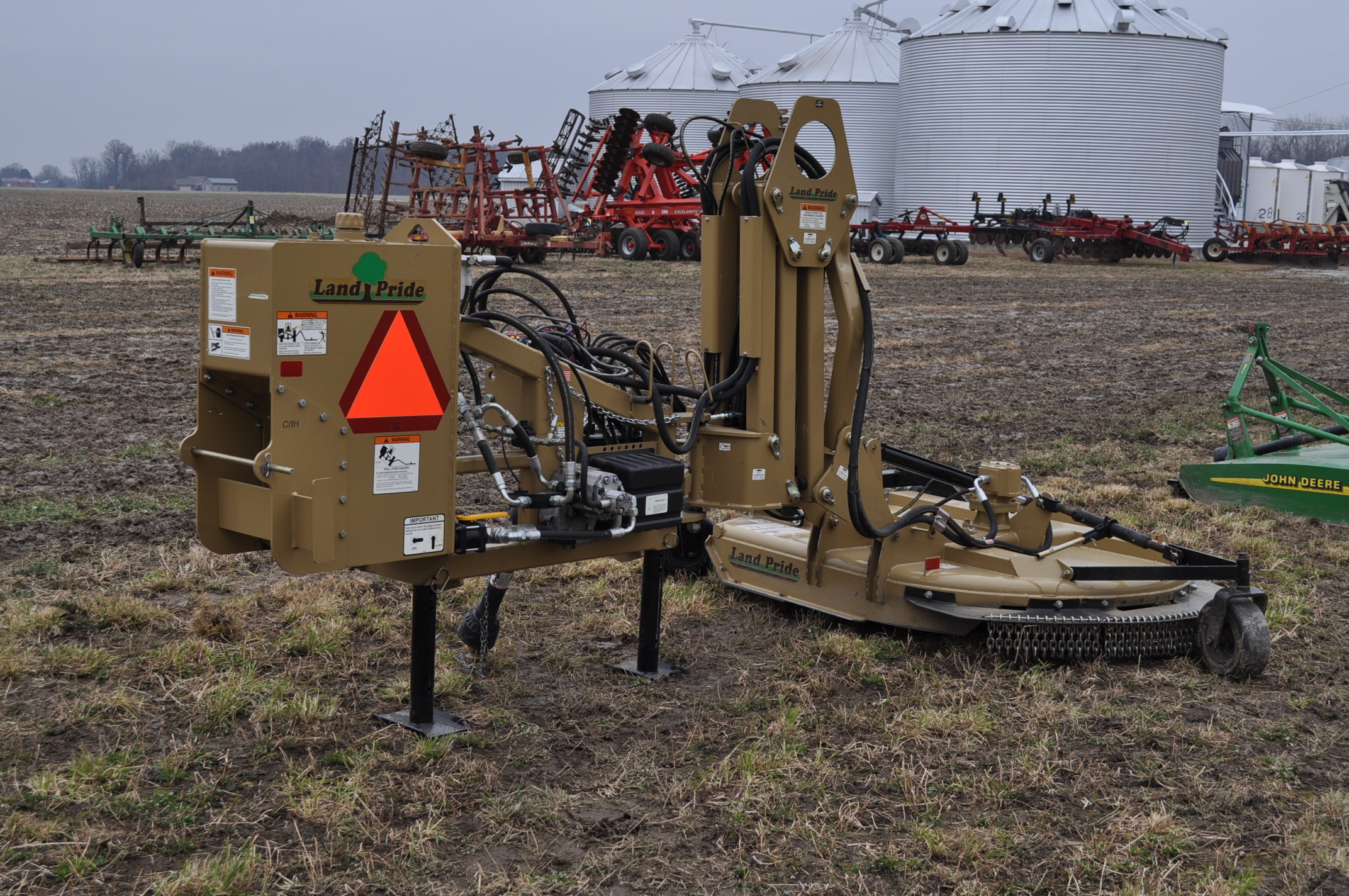 5’ Land Pride RCPM2660 ditch/bank rotary arm mower, 1000 pto, 3 pt