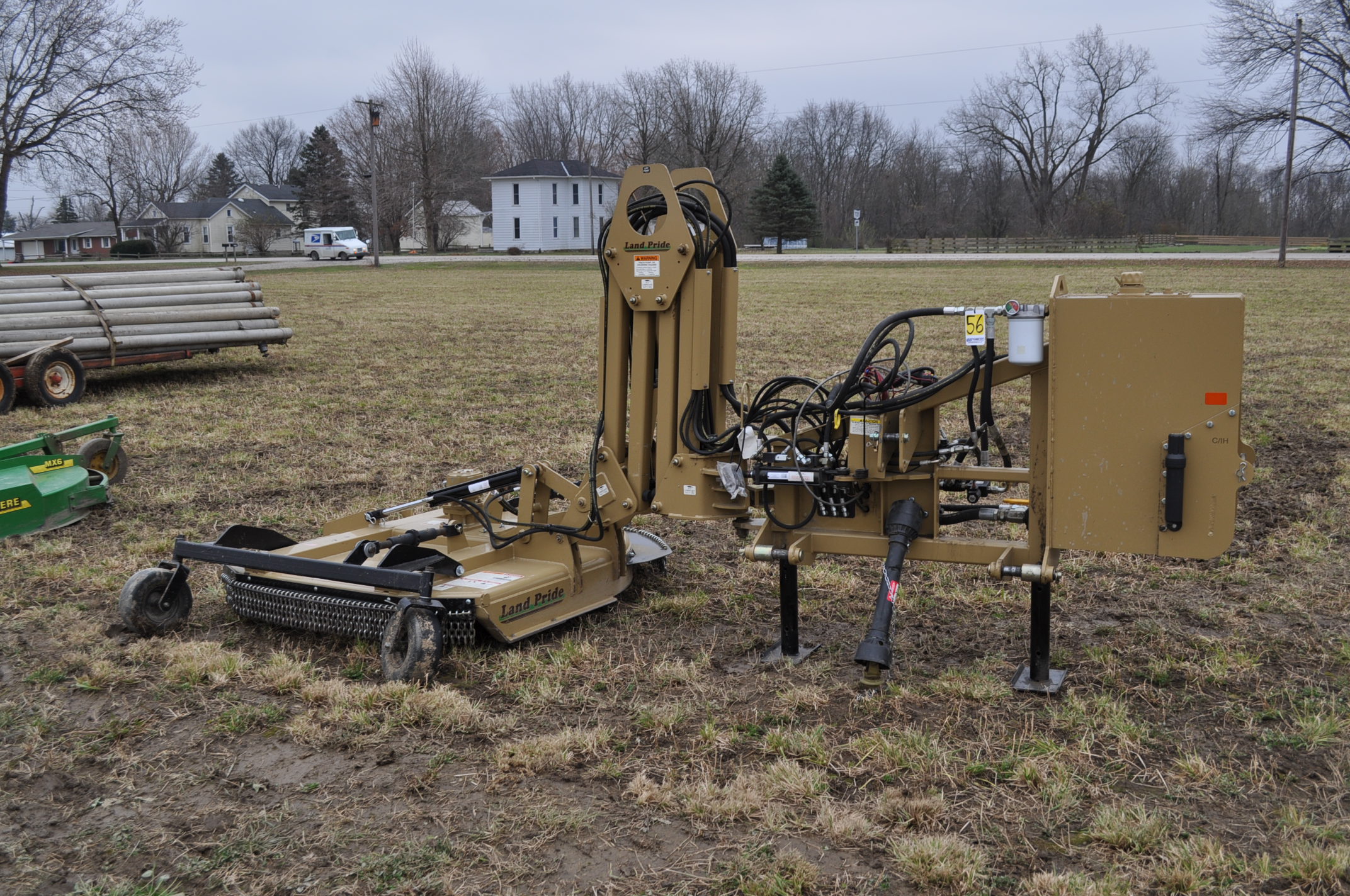 5’ Land Pride RCPM2660 ditch/bank rotary arm mower, 1000 pto, 3 pt