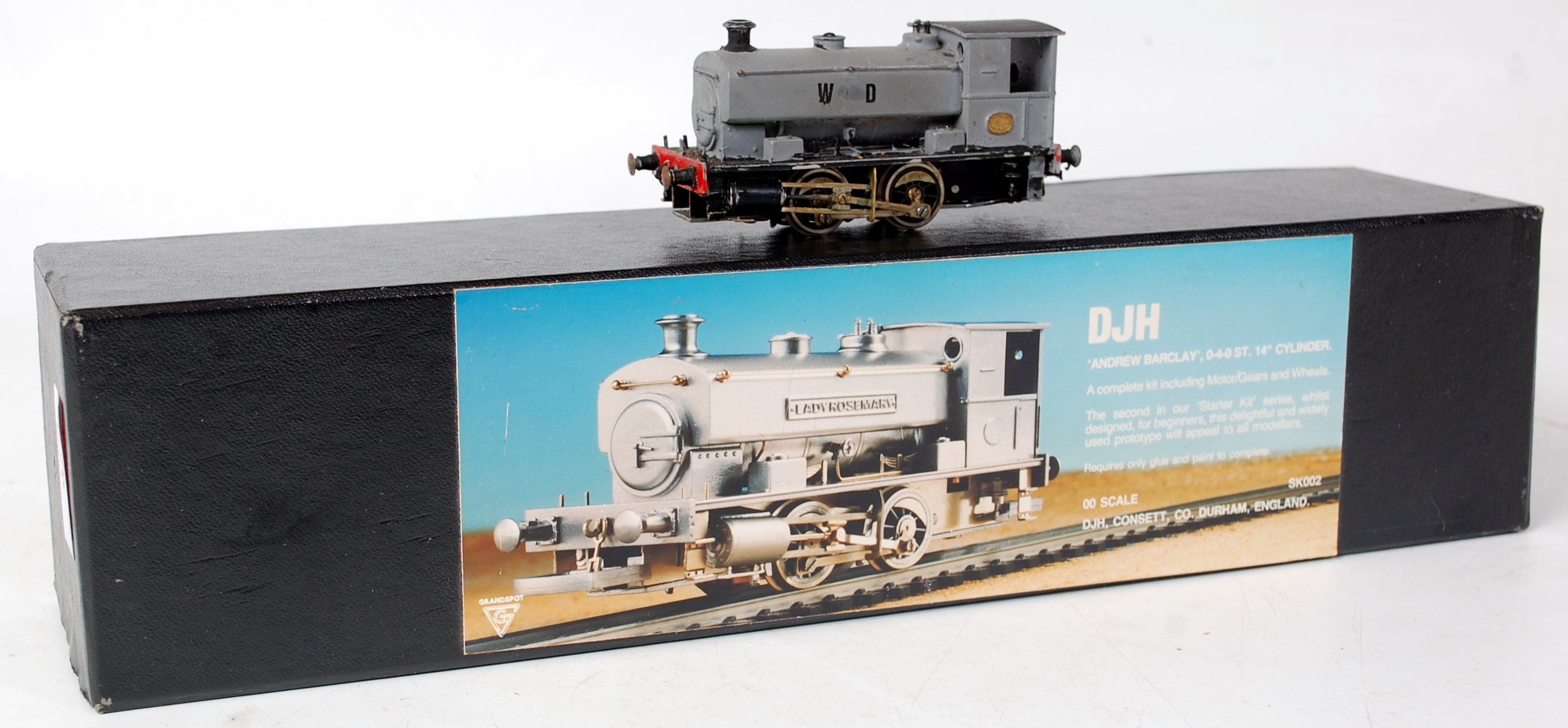 A DJH starter kit built Andrew Barclay 0-4-0 saddle tank engine (G)