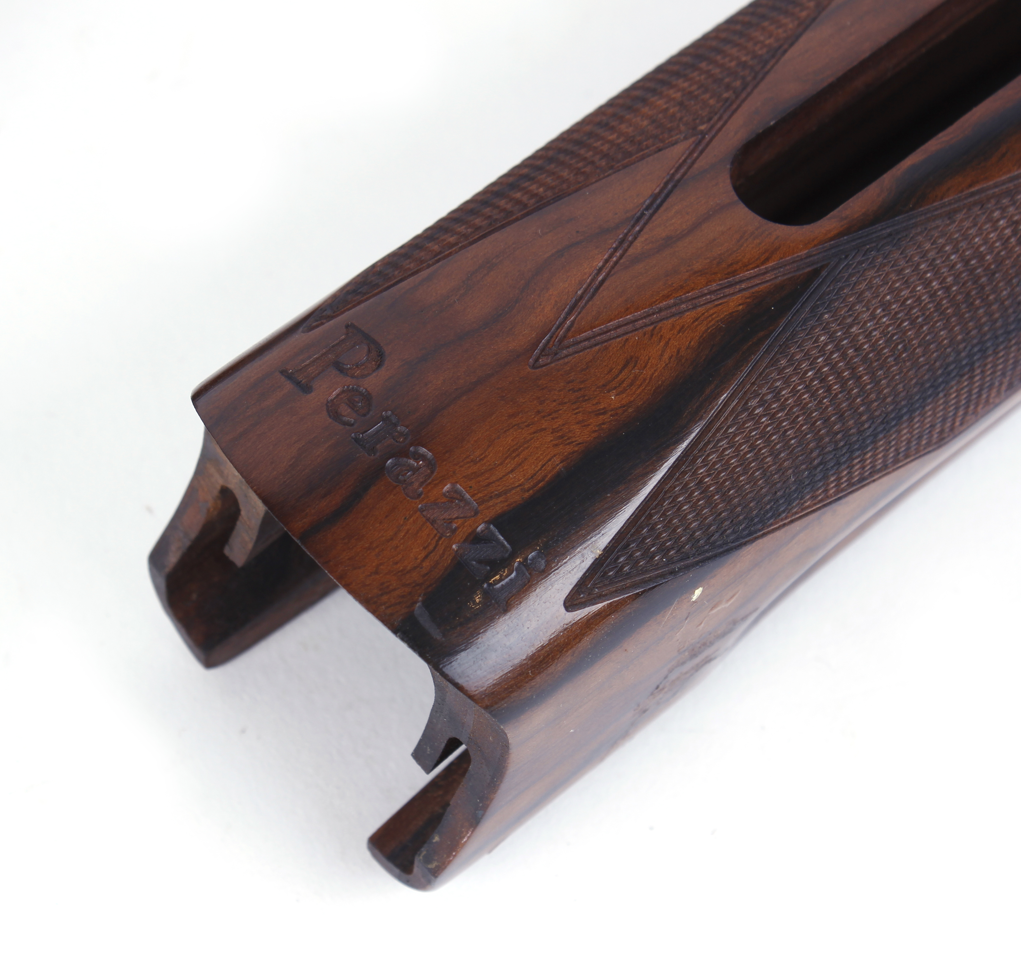 Perazzi adjustable comb stock and forend