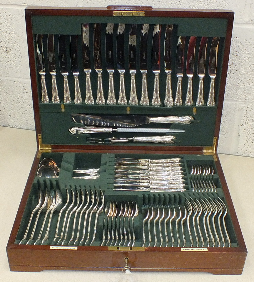 Garrard & Co. Limited, 112 Regent Street, London, a silver-plated eight ...