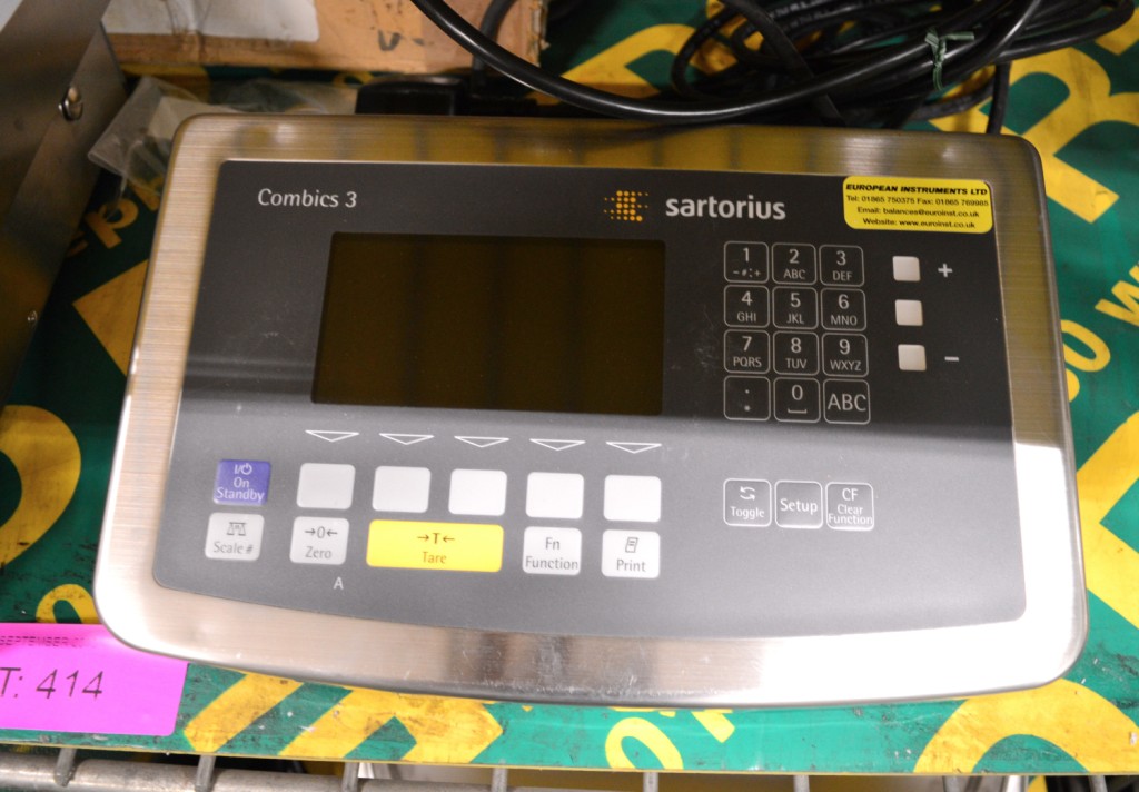 Sartorius Combics 3 Weight Display Unit Mettler- Toledo- Type IND690 ...
