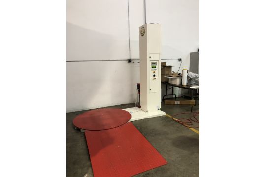 Eagle 2000B Semi-Automatic Pallet Stretch Wrapper. 59" diameter ...