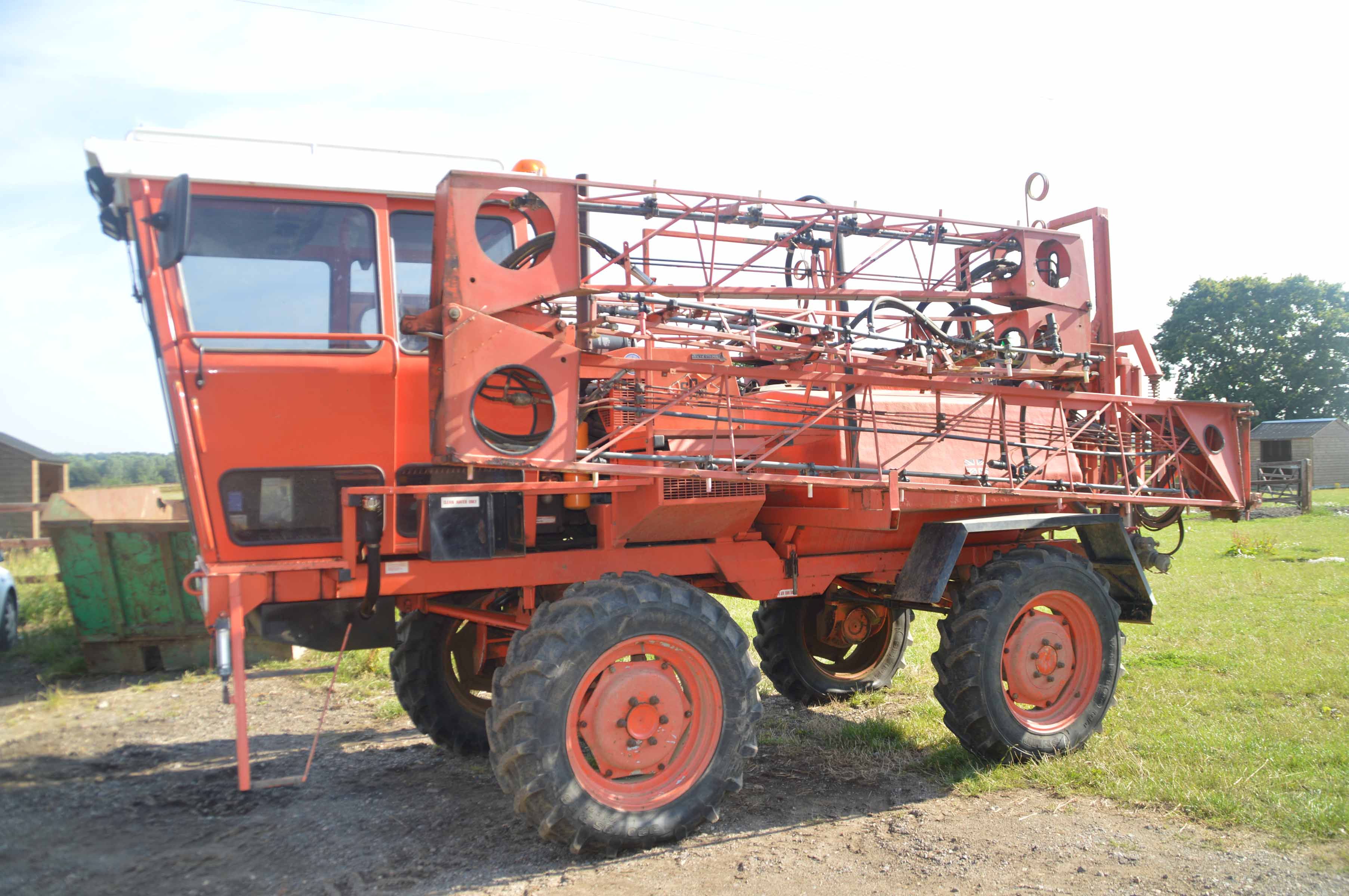 SAM 24m self propelled sprayer. Registration M858 AEX. 6,835 hours ...