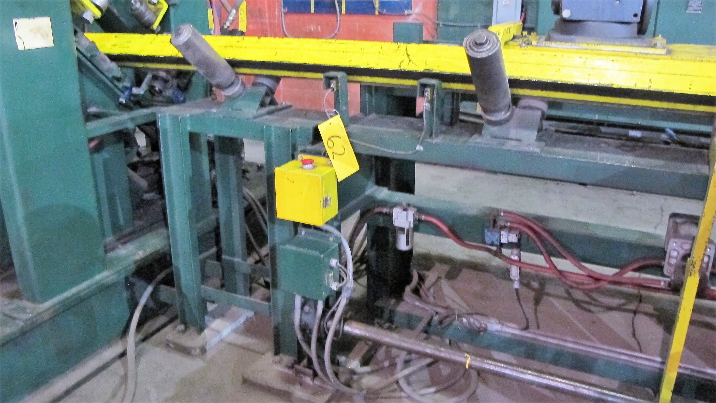CONTROLLED AUTOMATION ANGLE MASTER ABL-100 ANGLE IRON PUNCH/SHEAR, WEB ...