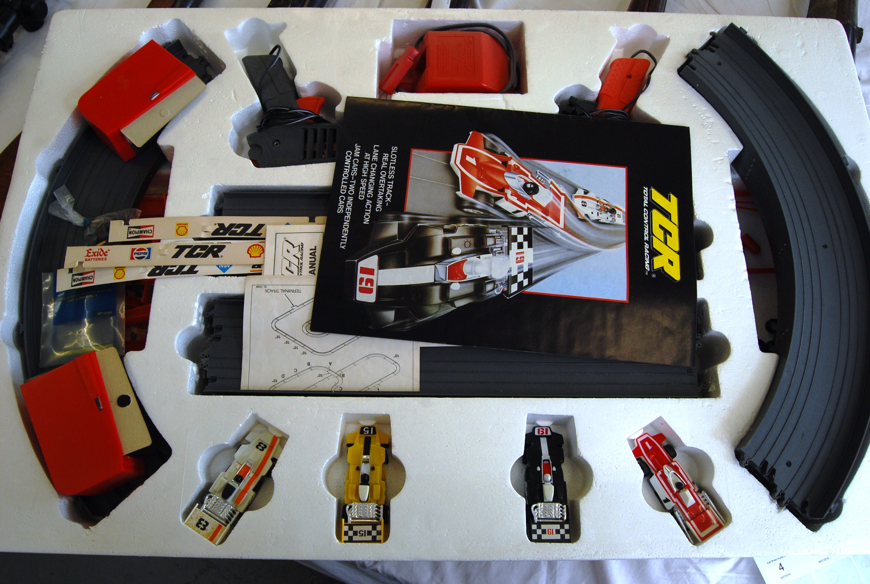 TCR: A vintage TCR Total Control Racing electric Scalextric style ...