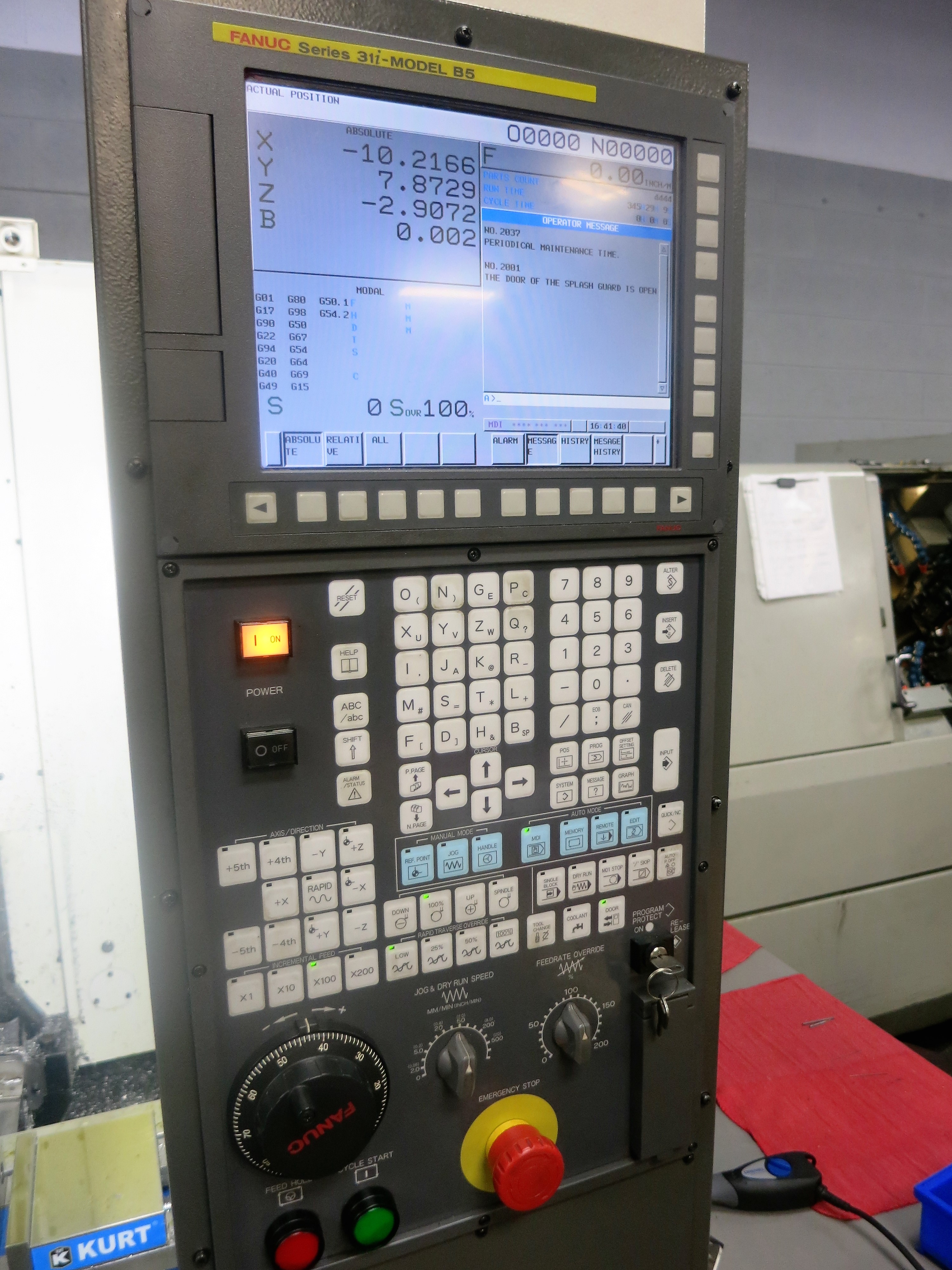 FANUC ROBODRILL ALPHA-D14MiA5 CNC DRILL/TAP VERTICAL MACHINING CENTER ...