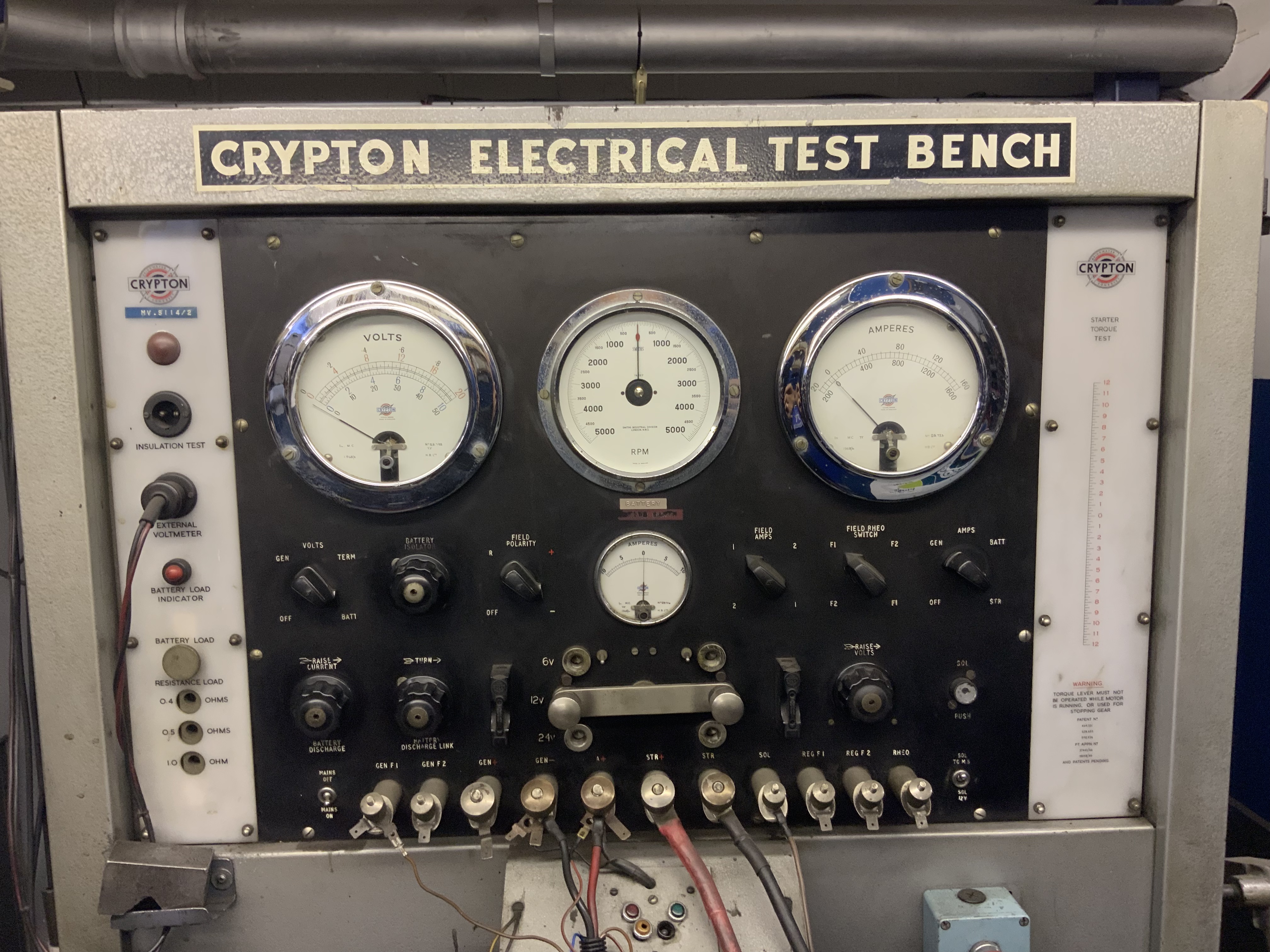 Crypton Starter Motor and Dynamo Electrical Test Bench (Please Note ...