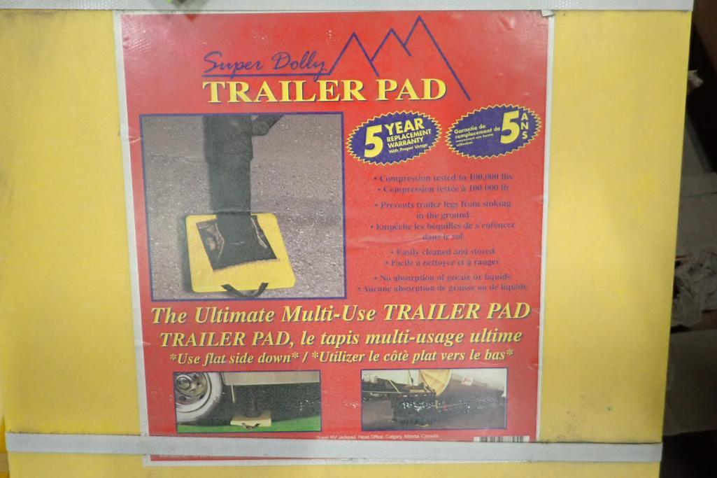 New super dolly trailer pads, 100,000 lb. capacity. **Rigging Fee: $25 ...