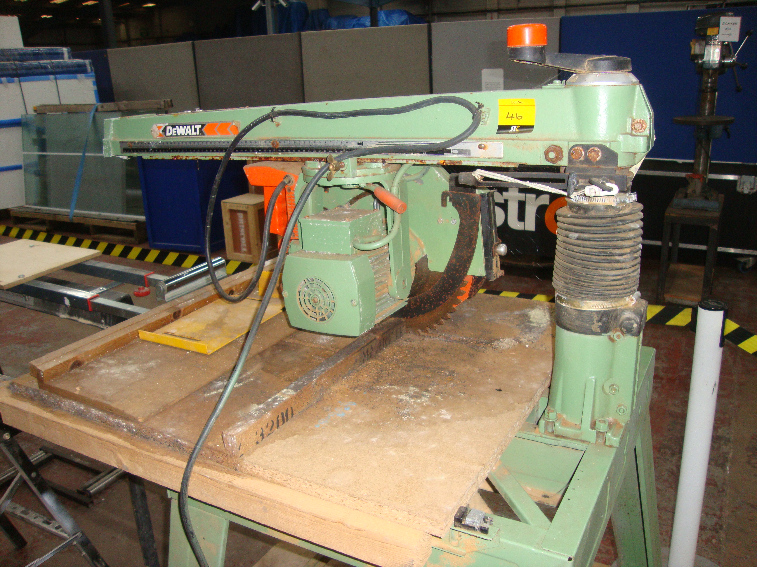 DeWalt overhead cross cut saw model DW8103, including dedicated ...