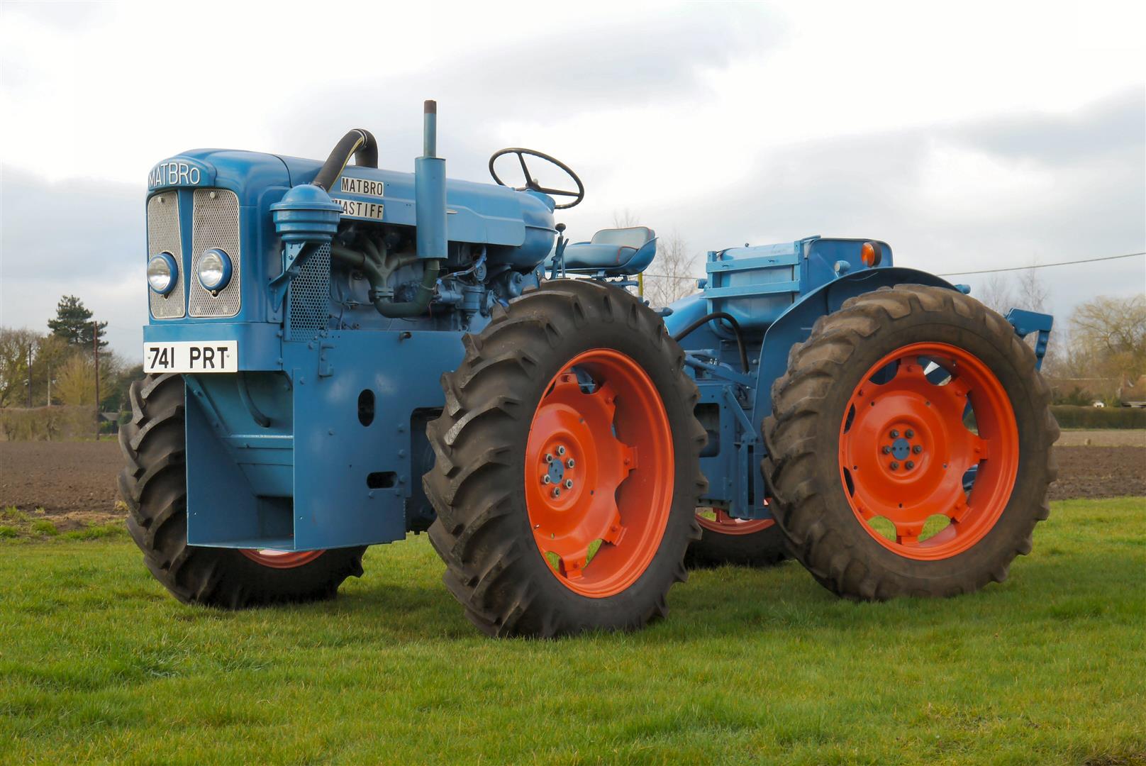 1963 MATBRO Mastiff 6/100MT 6cylinder diesel TRACTOR Reg. No. 741 PRT ...