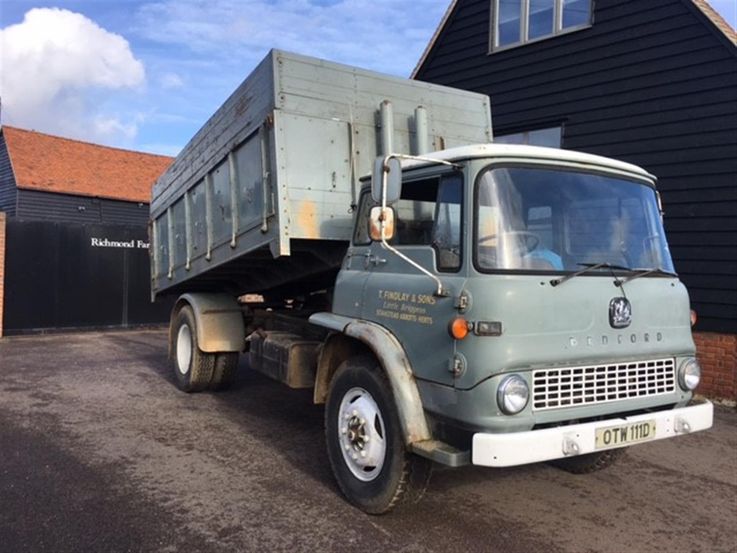 1966 Bedford TK Tipper Reg. No. OTW 111D Chassis No. K9SC5/6828813 One ...