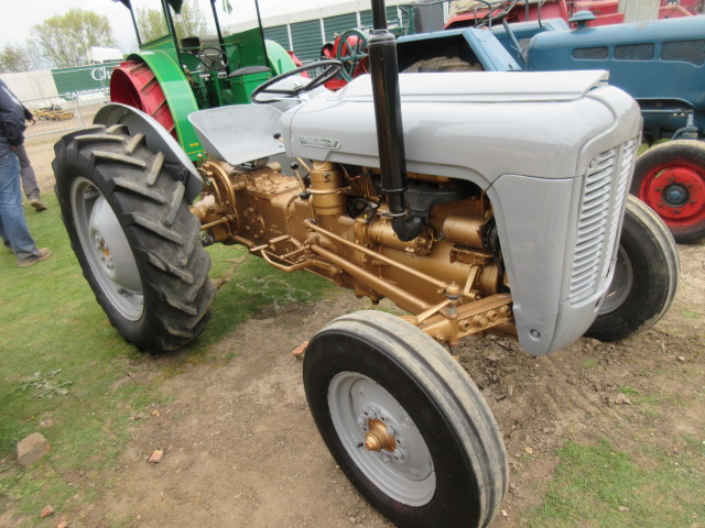 MASSEY FERGUSON FE35 (Grey/Gold) 4 cylinder diesel TRACTOR Stated to ...