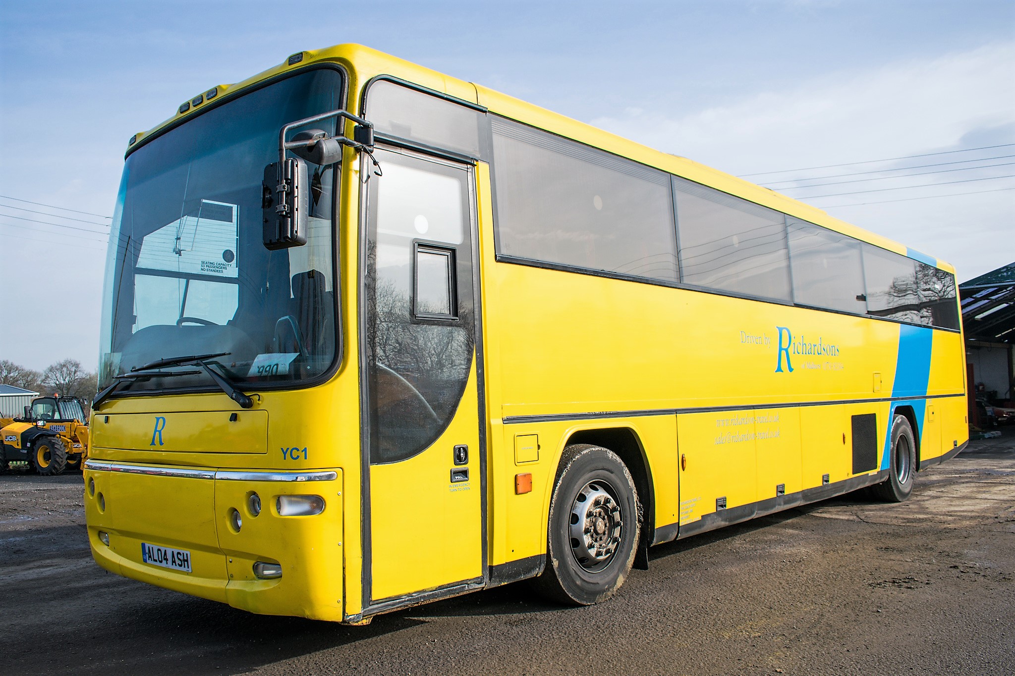 Transbus International Dennis Javelin Plaxton 53 seat luxury coach ...