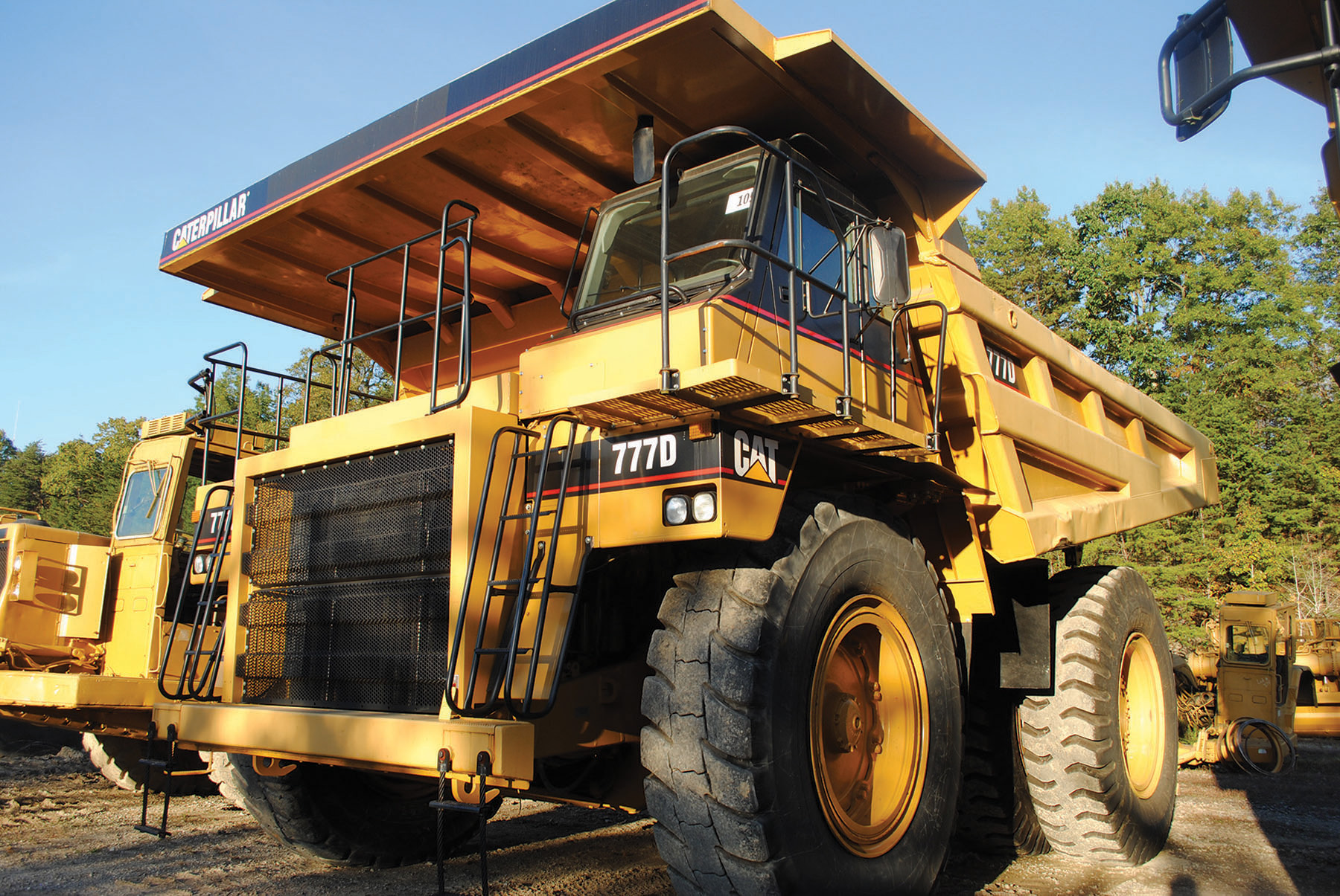 CATERPILLAR 777D ROCK TRUCK, RETARDER, 3508B ENGINE, 60,500 HOURS, PIN ...