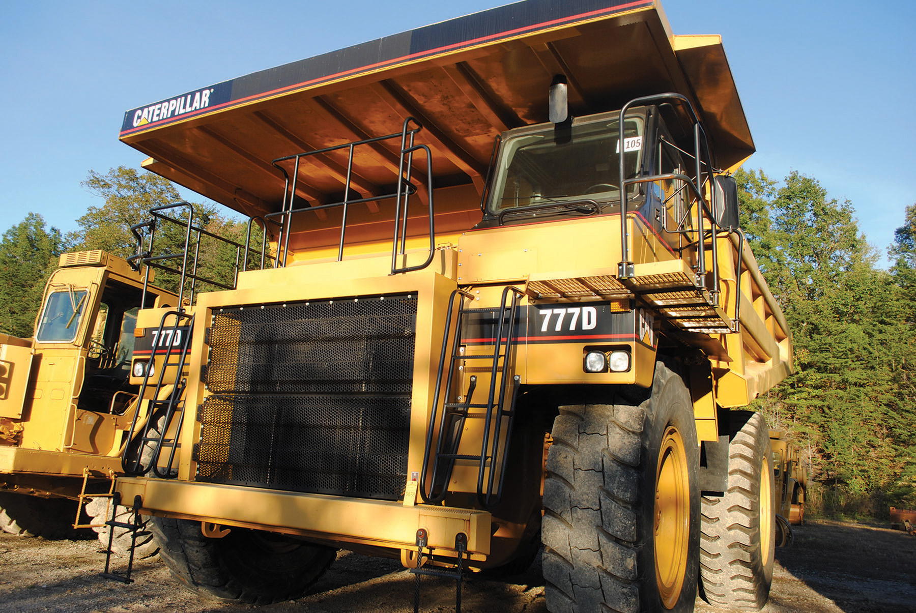 CATERPILLAR 777D ROCK TRUCK, RETARDER, 3508B ENGINE, 60,500 HOURS, PIN ...