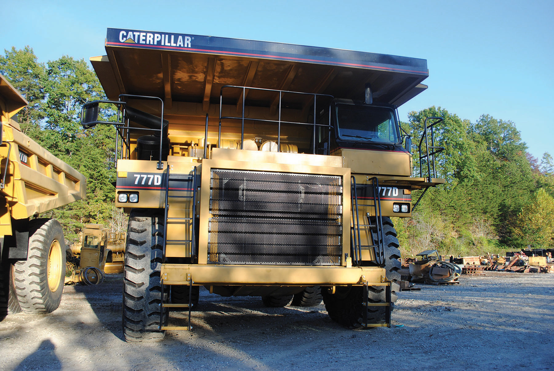 CATERPILLAR 777D ROCK TRUCK, RETARDER, 3508B ENGINE, 77,500 HOURS, PIN ...