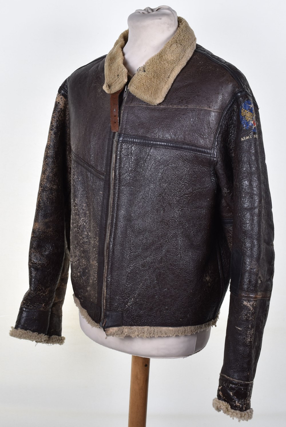 Pre-War US Army Air Force D-1 Leather Jacket, as issued to US ground ...